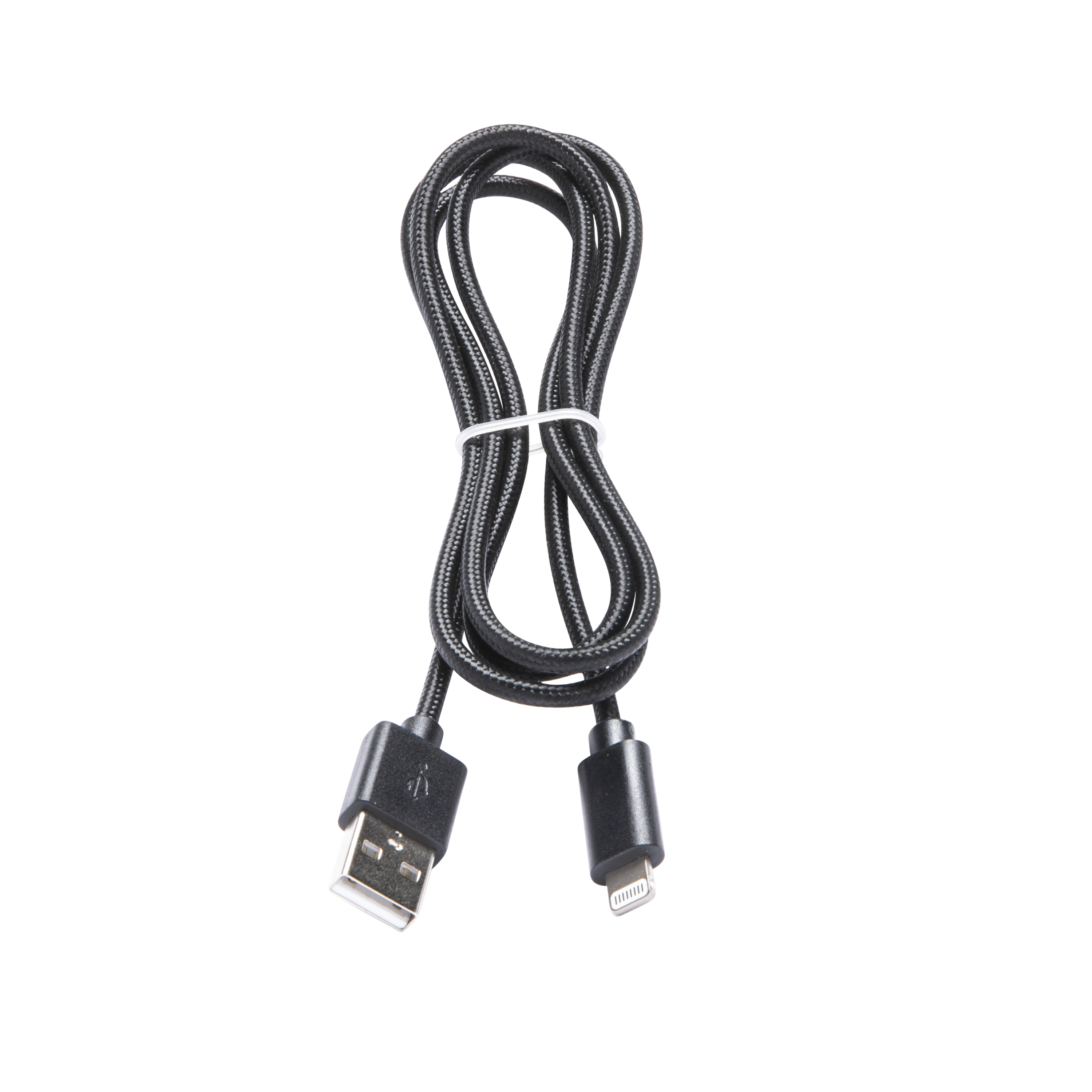 Câble USBA/Lightning, 1m, noir, Lexman | Leroy Merlin