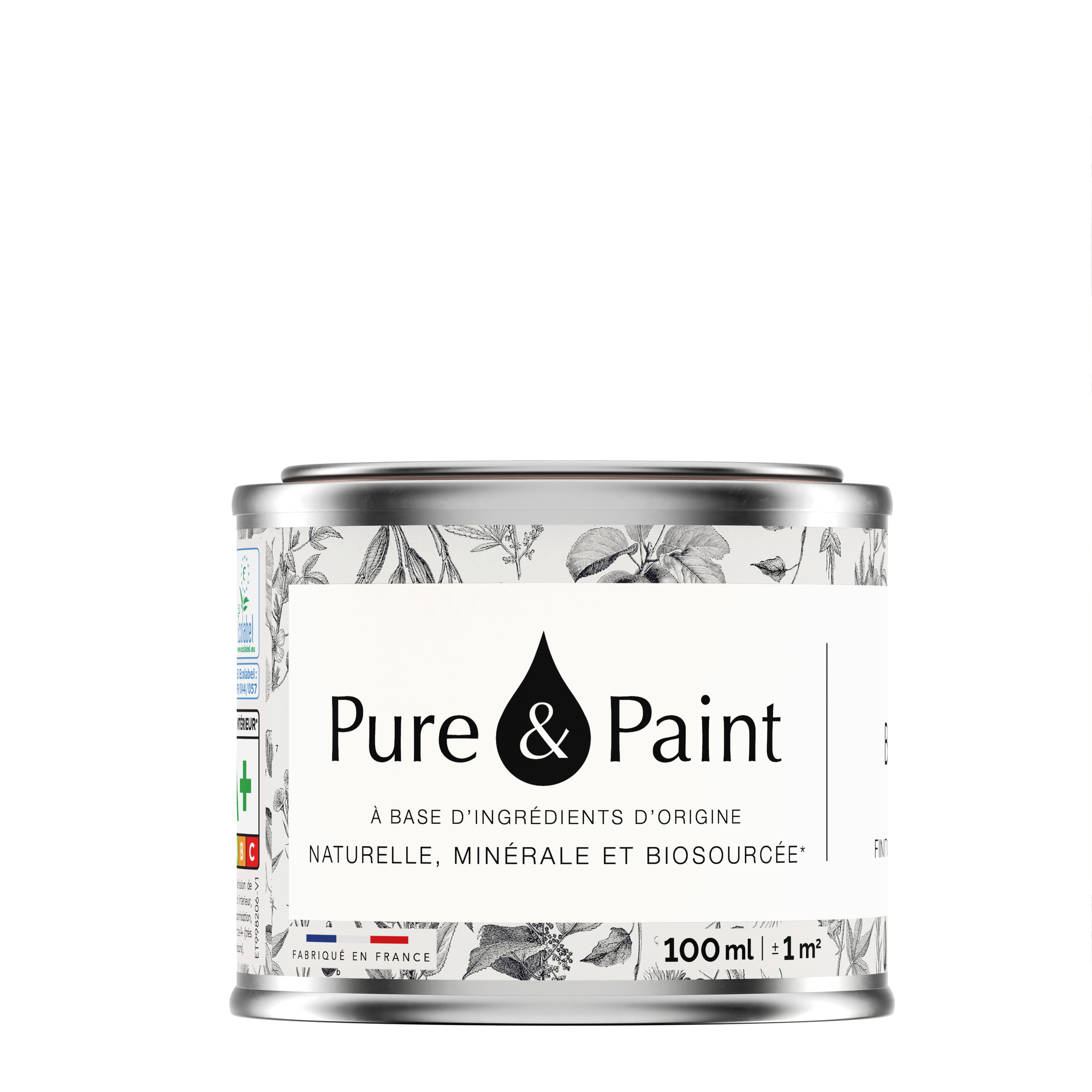 Peinture mur, boiserie blanc velours PURE & PAINT , 0.1L | Leroy Merlin
