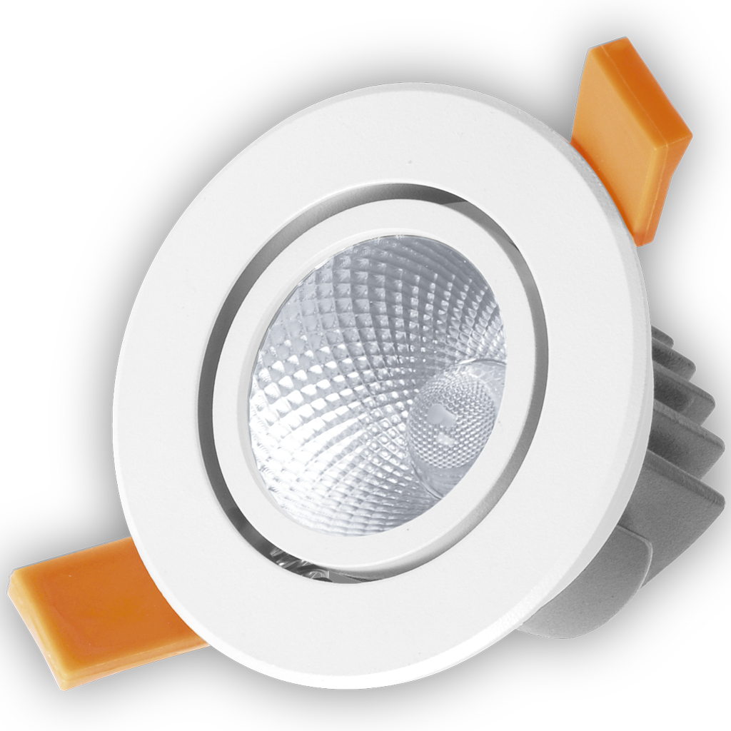 Foco empotrable LED redondo blanco 960lm blanco cálido IP20 11cm ...