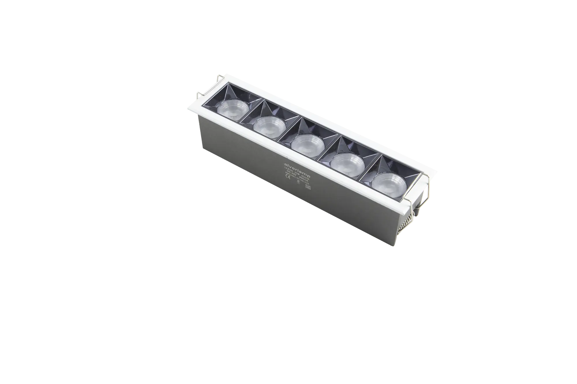 Foco empotrable LED blanco 2400lm blanco cálido IP20 5.4cm | Leroy Merlin