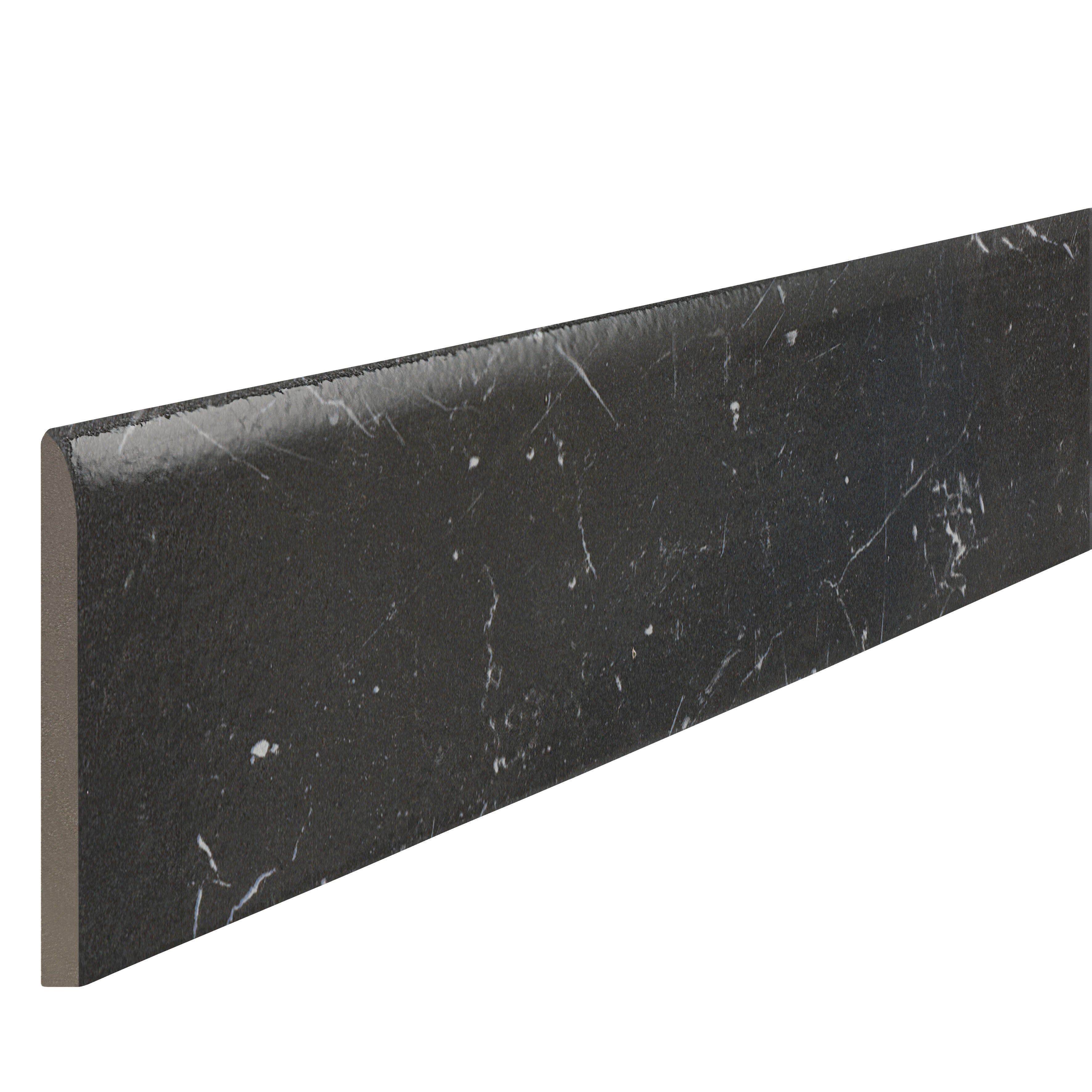 Lot de 2 plinthes Marbre noir n°41, Ht. x L. 60 cm, Ep.8 mm | Leroy Merlin