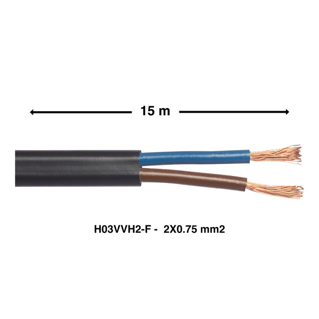 Cable 2 fils au meilleur prix | Leroy Merlin