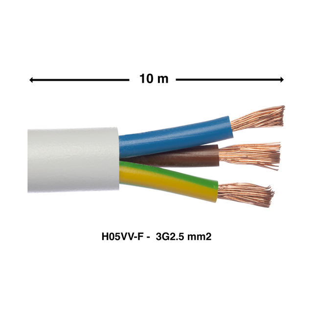 Cable 5g10mm2 souple au meilleur prix | Leroy Merlin