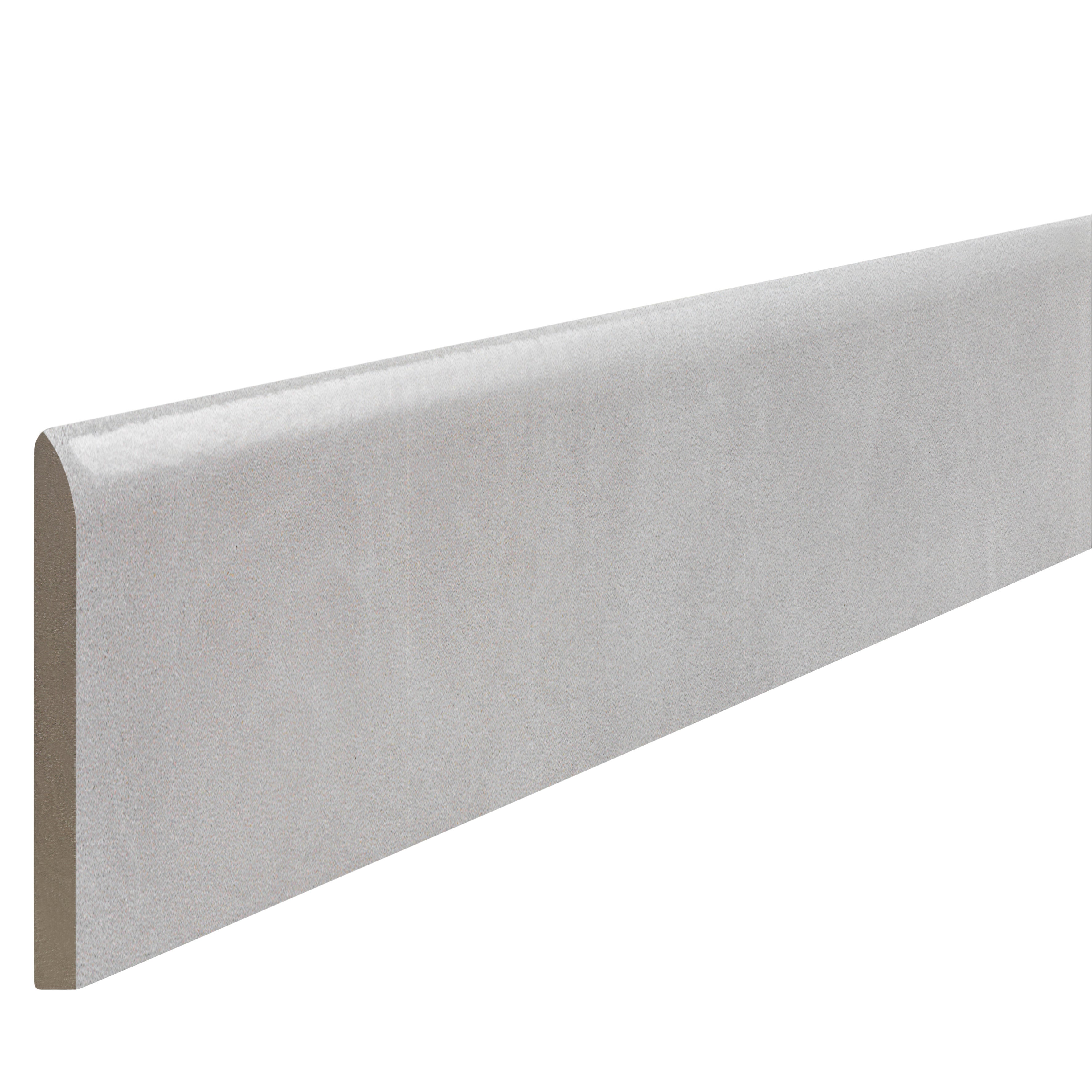 Lot de 2 plinthes Marbre gris clair n°28, Ht. x L. 60 cm, Ep.8 mm ...