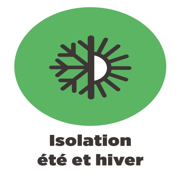 3 panneaux isolants en fibre de bois ISOVER Flex 55, Ep.200mm, 1.22x0.58m, R5.55 | Leroy Merlin