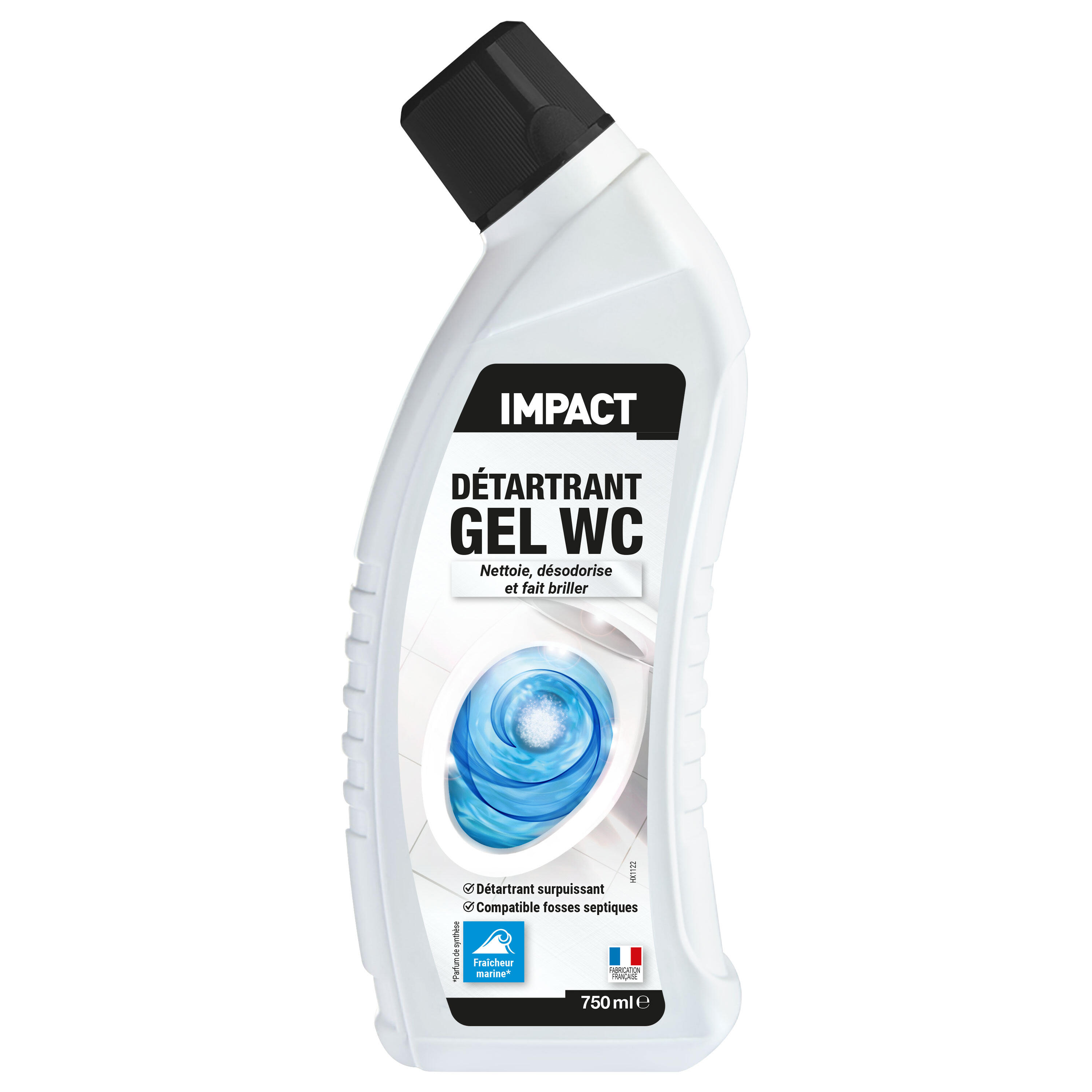 Nettoyant WC IMPACT Détartrant gel wc, 0.75L | Leroy Merlin