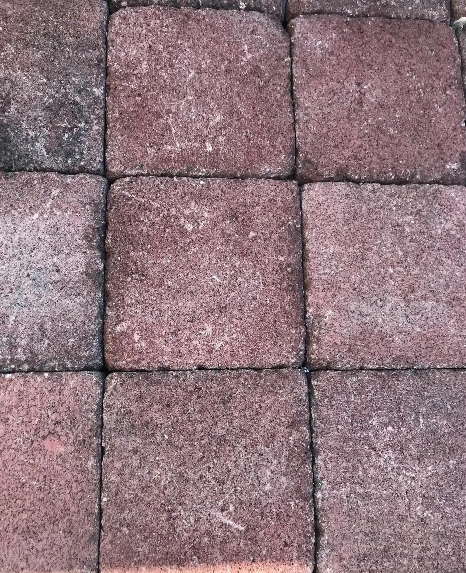 Pavé béton, rouge, L.15 cm x l.15 cm x Ep.6 mm | Leroy Merlin