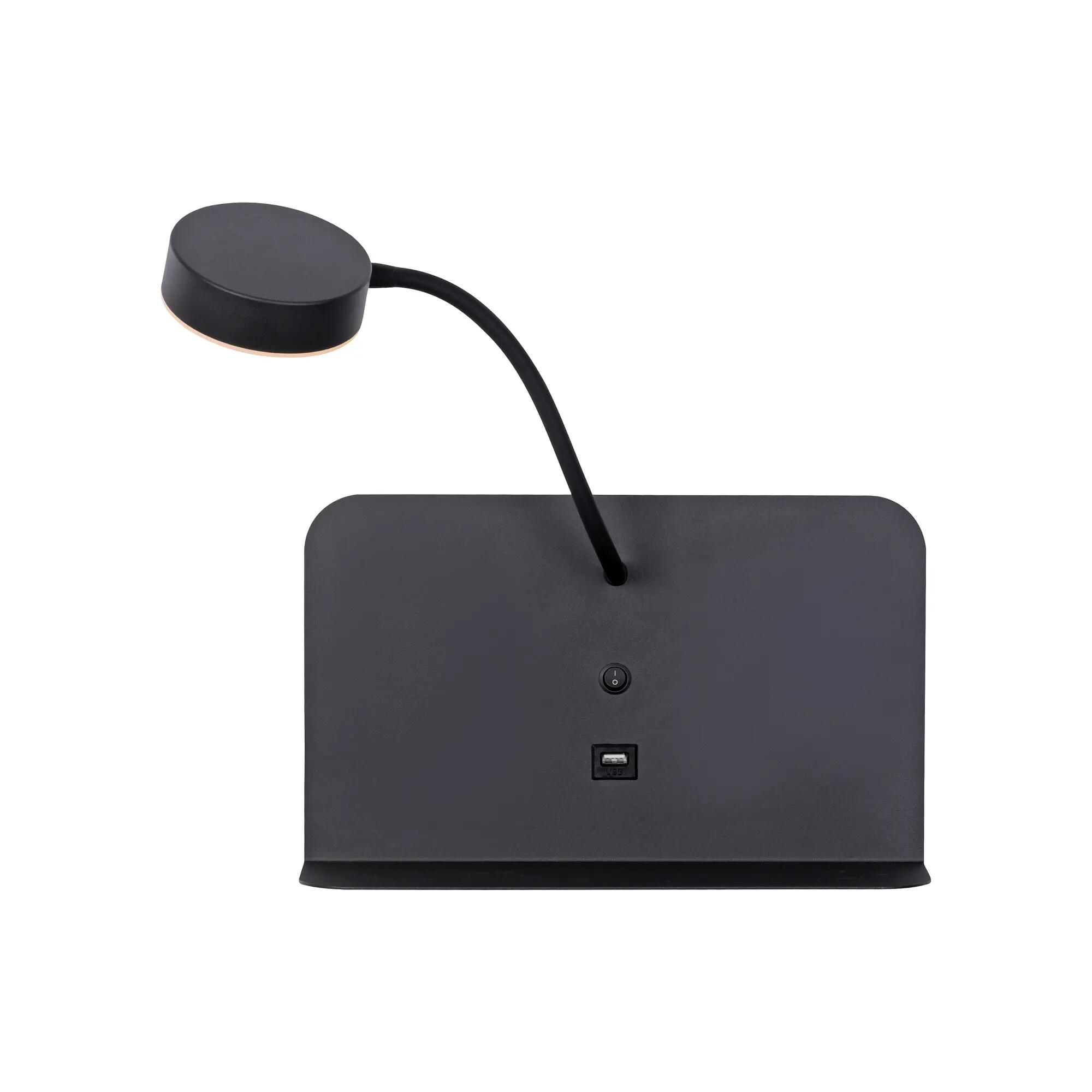 Aplique Board LED 4W 3000K On/Off Negro | Leroy Merlin