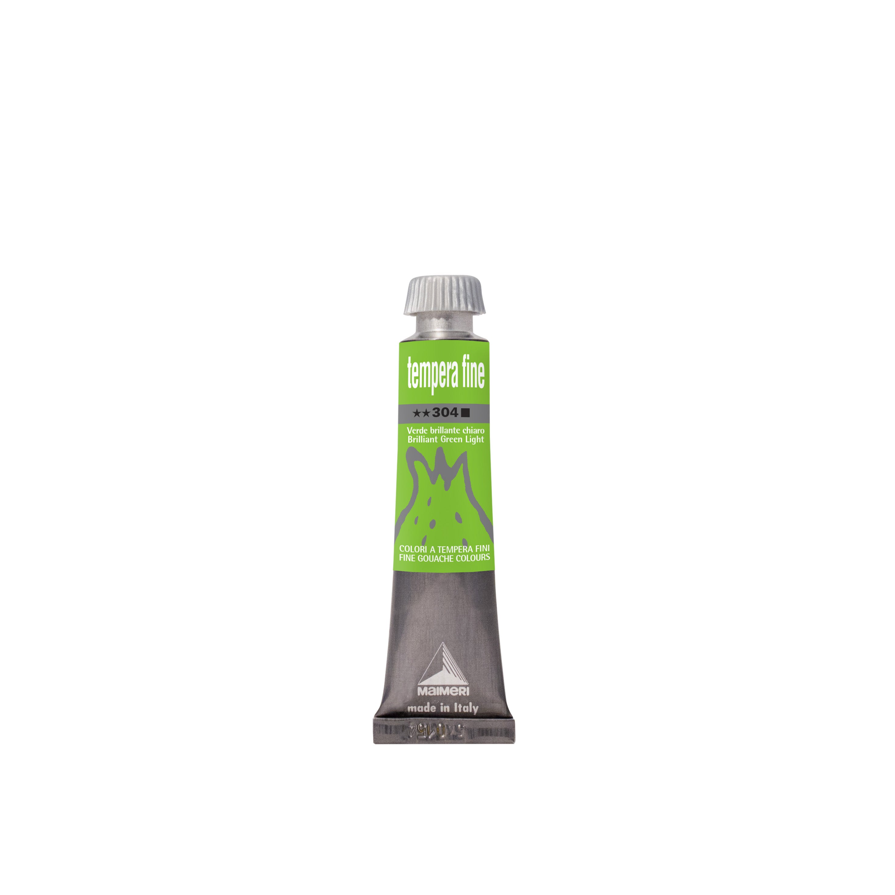 Tempera MAIMERI verde chiaro brillante 20 ml | Leroy Merlin