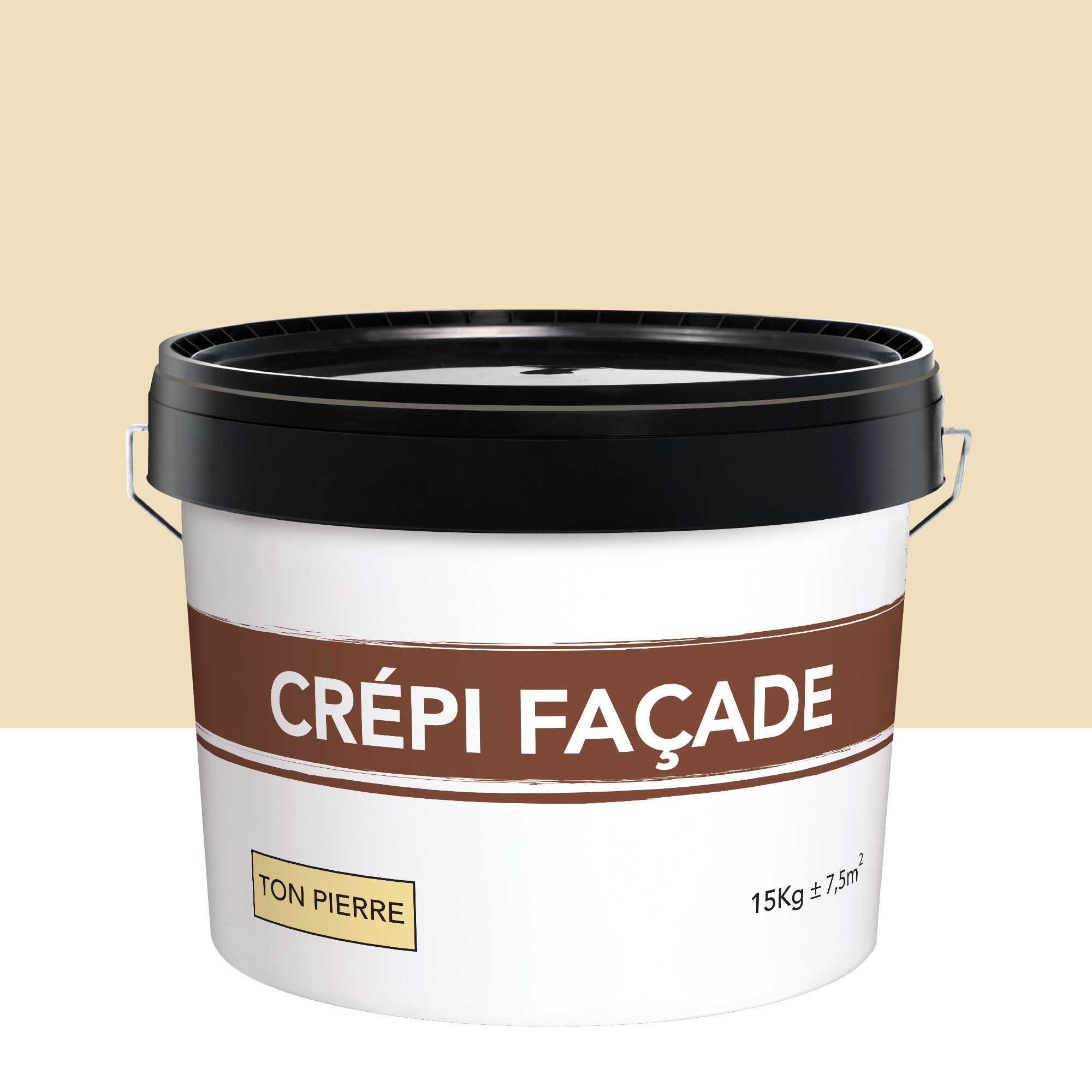 Crépis façade, ton pierre, 15 kg | Leroy Merlin