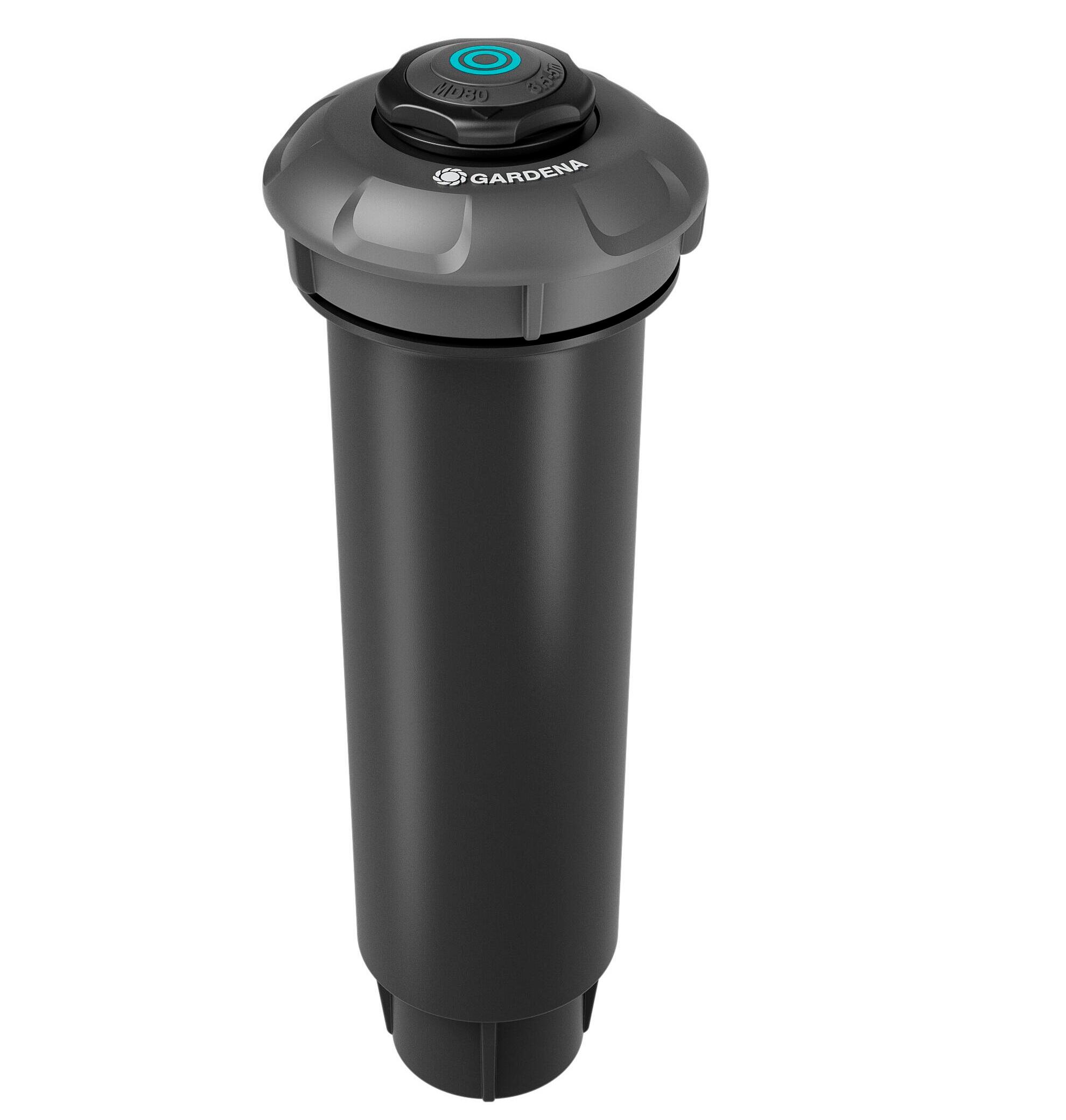 Aspersor emergente GARDENA de 360 grados y 5 m de alcance | Leroy Merlin