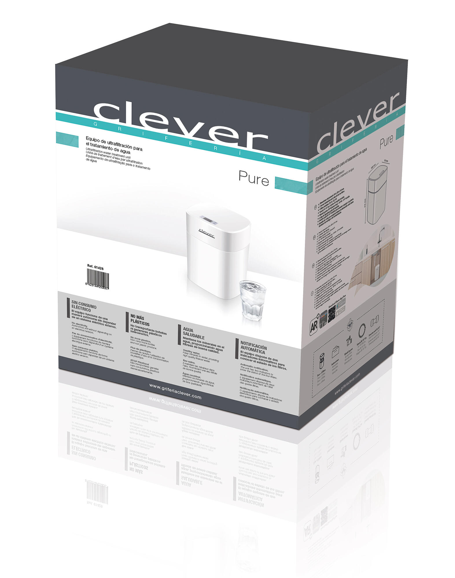 Equipo ultrafiltracion Pure CLEVER sin grifo | Leroy Merlin