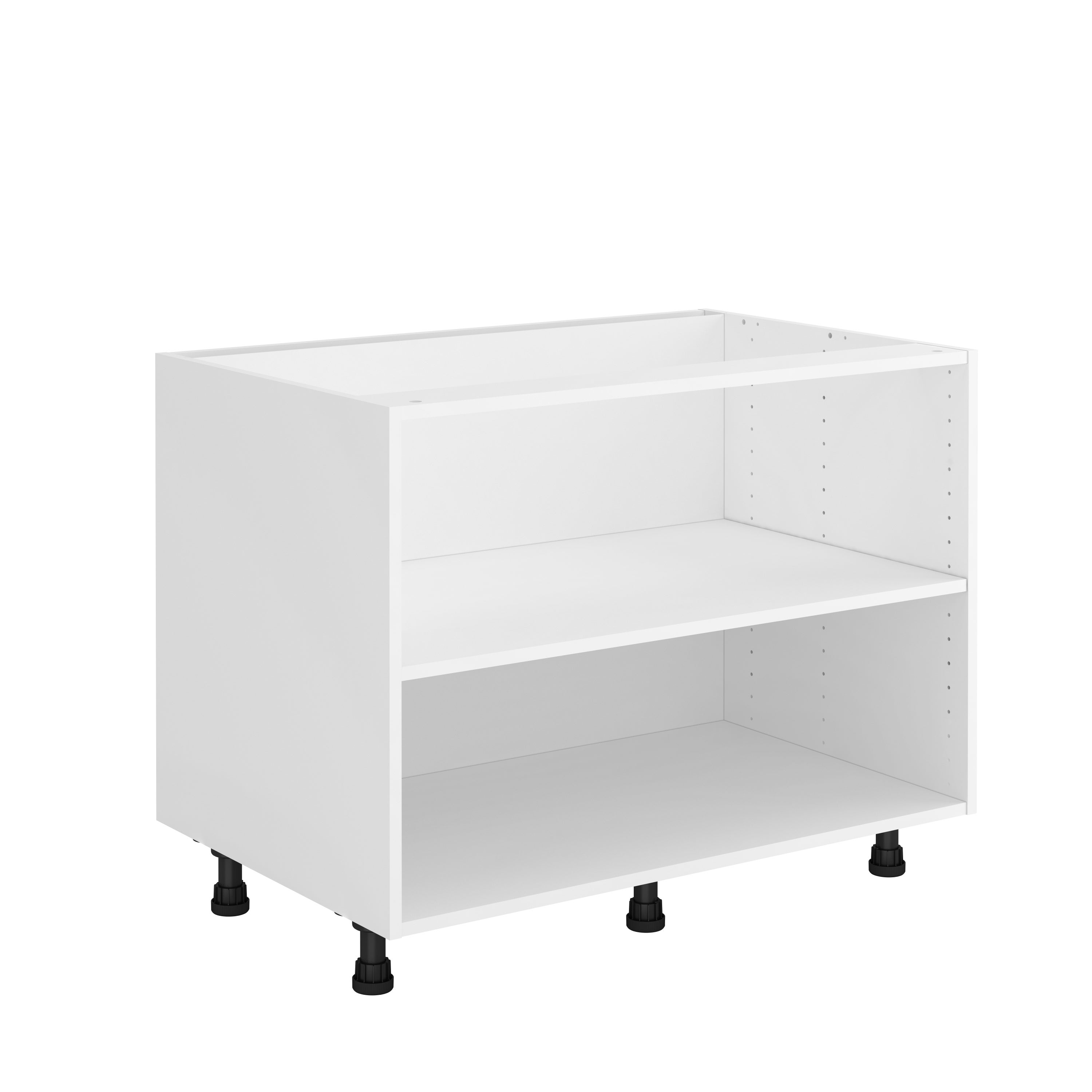 Caisson bas de cuisine DELINIA ID blanc H.60.8 x l.90 x P.58 cm | Leroy ...