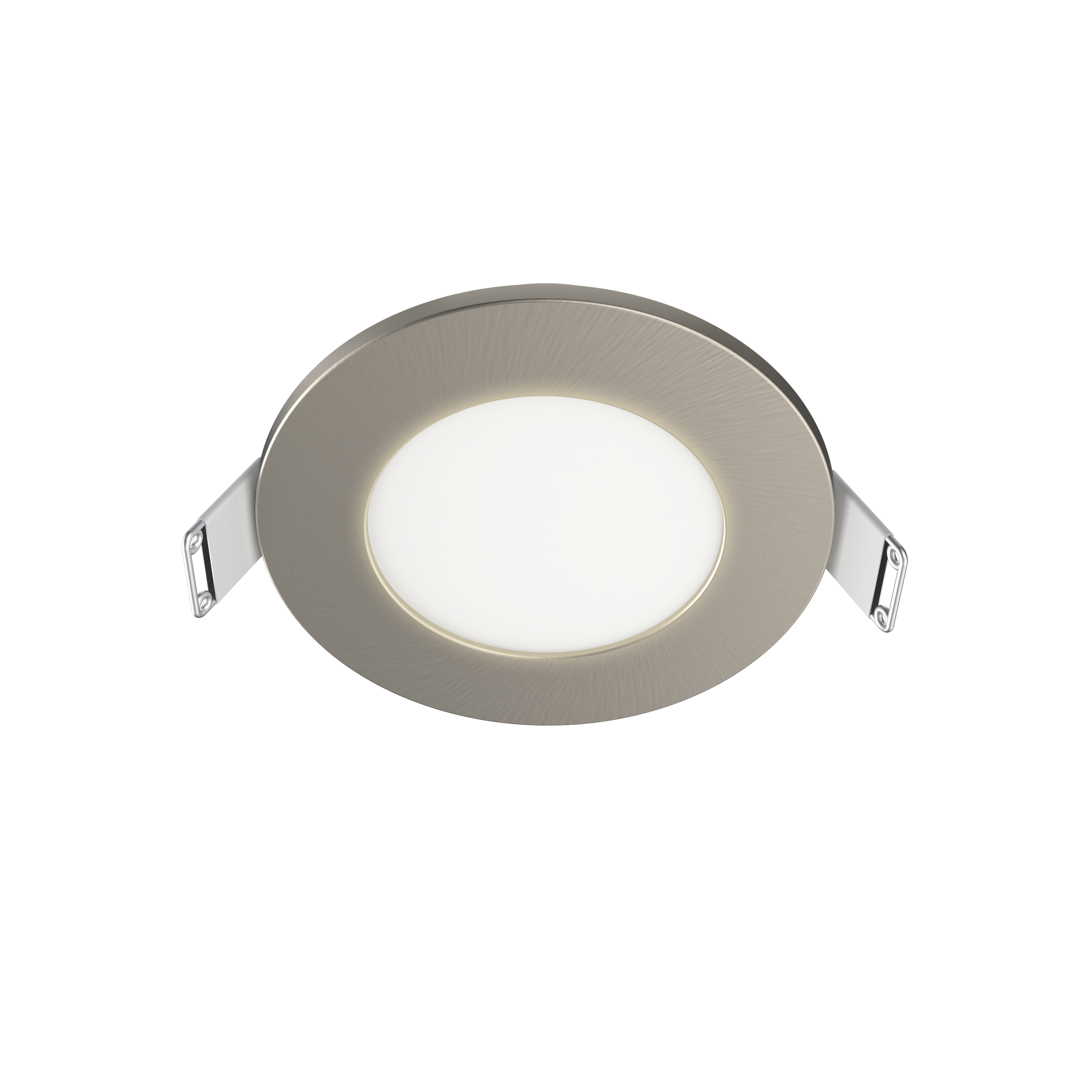 Kit 1 spot à encastrer SDB I6P5 Kilia led, blanc chaud/neutre INSPIRE ...