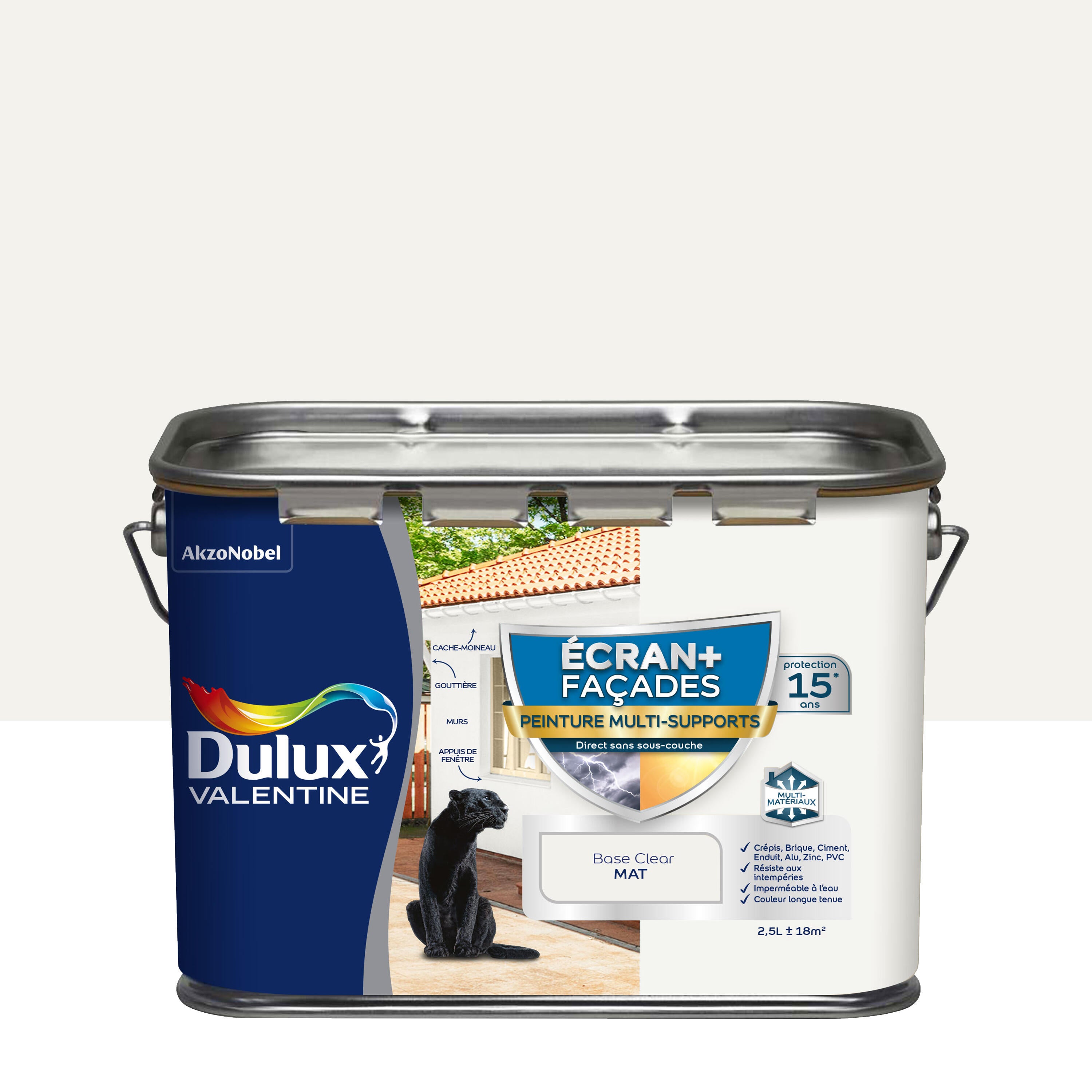 Base CL / Machine à teinter / PEINT FACADE DV MS ECRAN+ 2.5L | Leroy Merlin