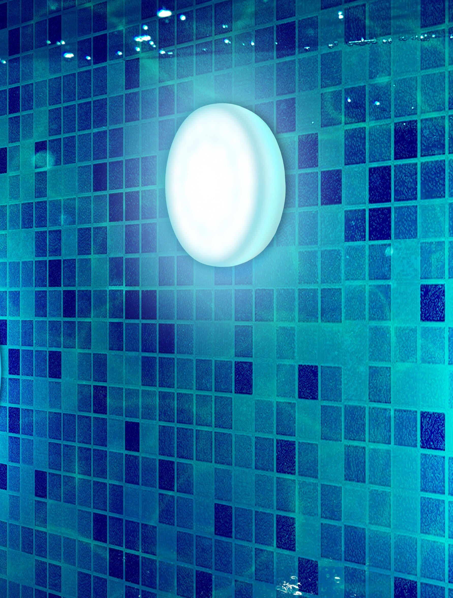 Luz para piscina Papaya RGB IP68 con usb y mando a distancia 12 cm ...