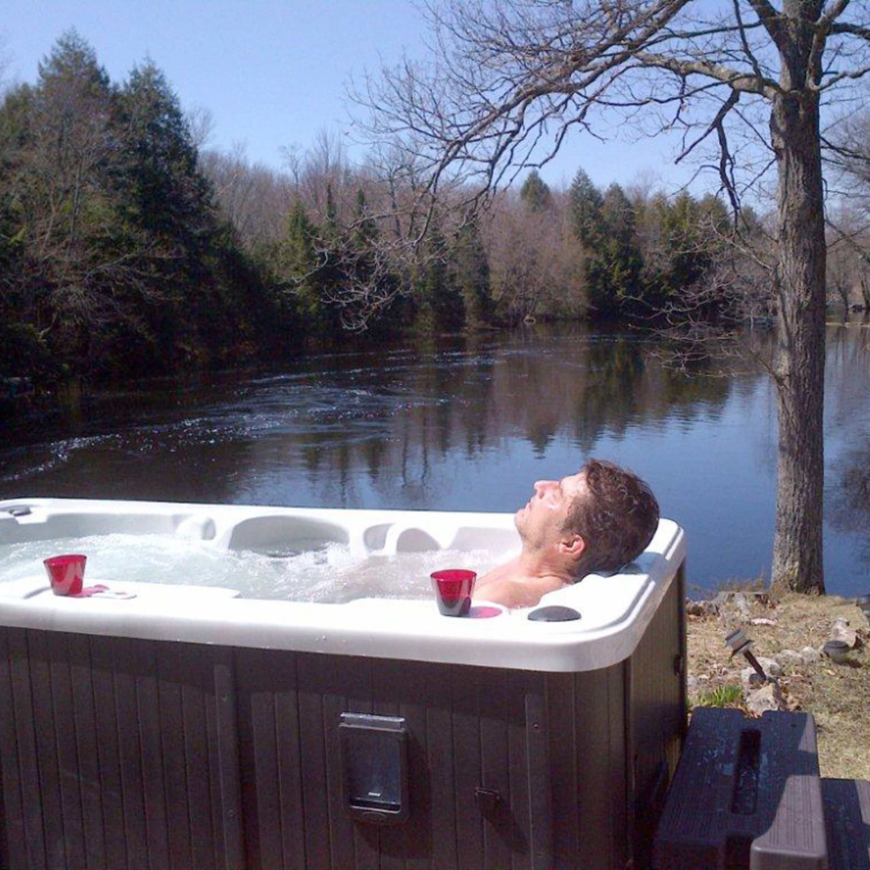 Spa de massage chocolat 2 places, CANADIAN SPA Yukon | Leroy Merlin
