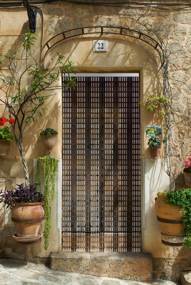 Rideau De Porte D Entre Exterieure