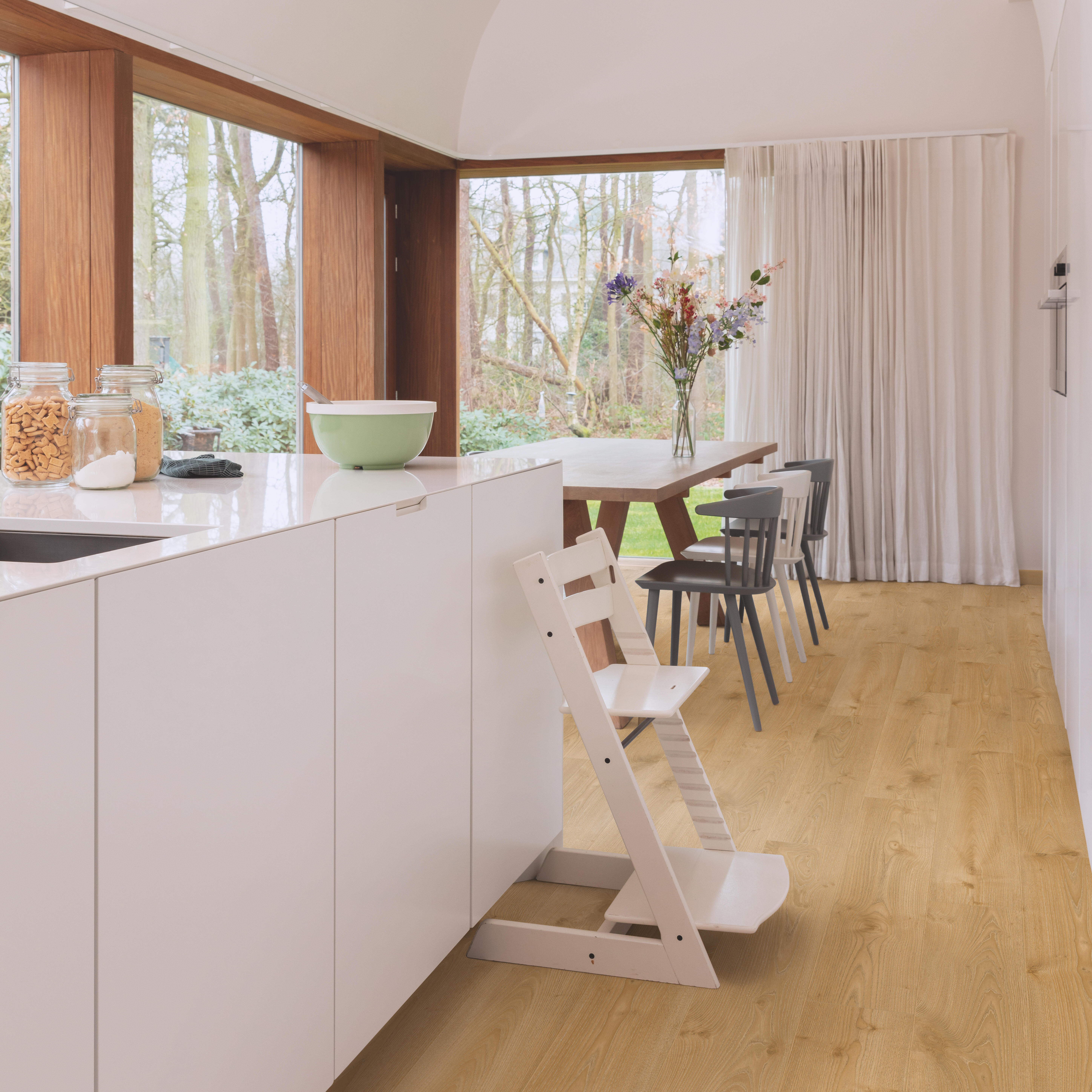 Lame PVC clipsable sous-couche intégrée SENS BY QUICK-STEP Chêne gobi ...