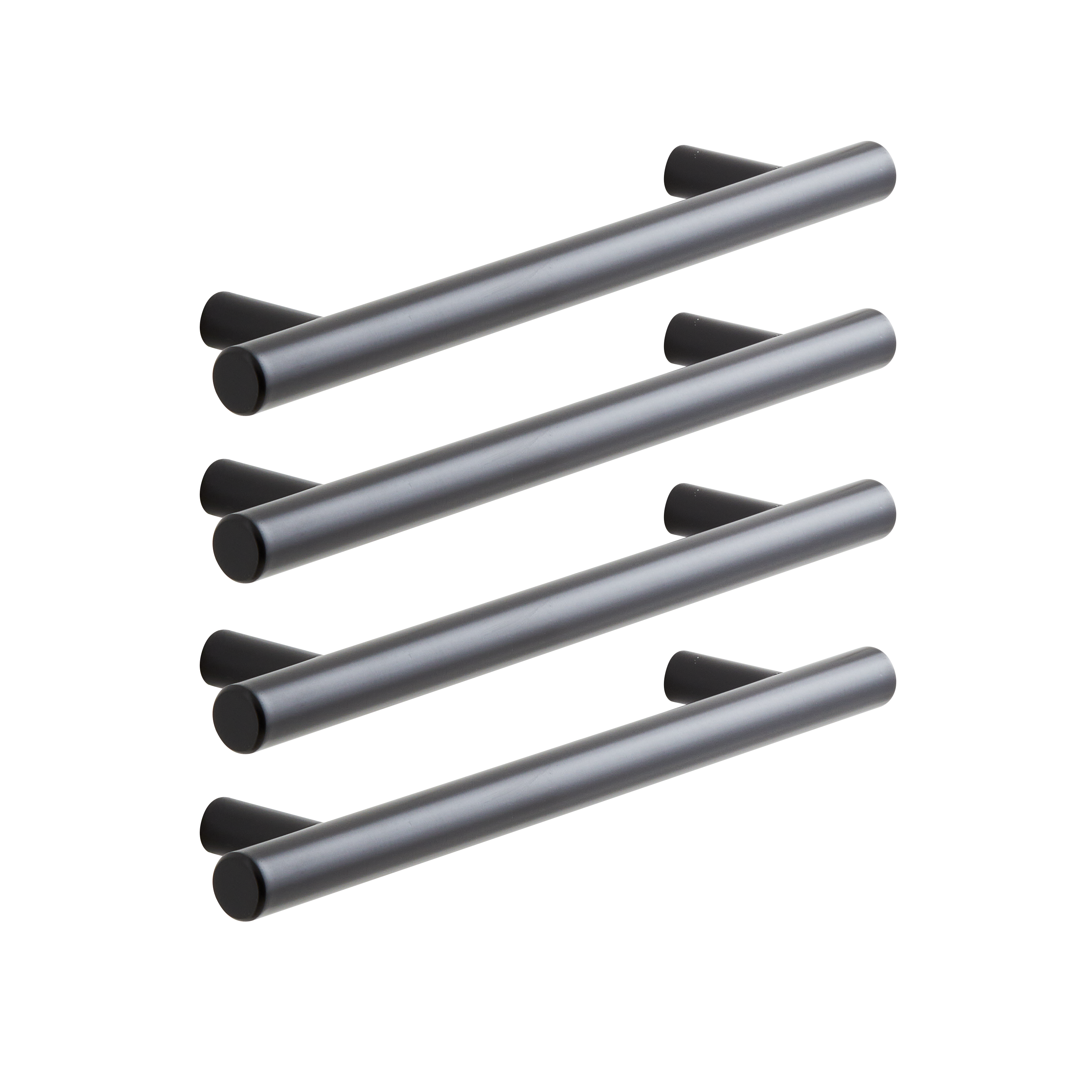 Maniglia per mobili INSPIRE SARA in inox nero verniciato opaco ...