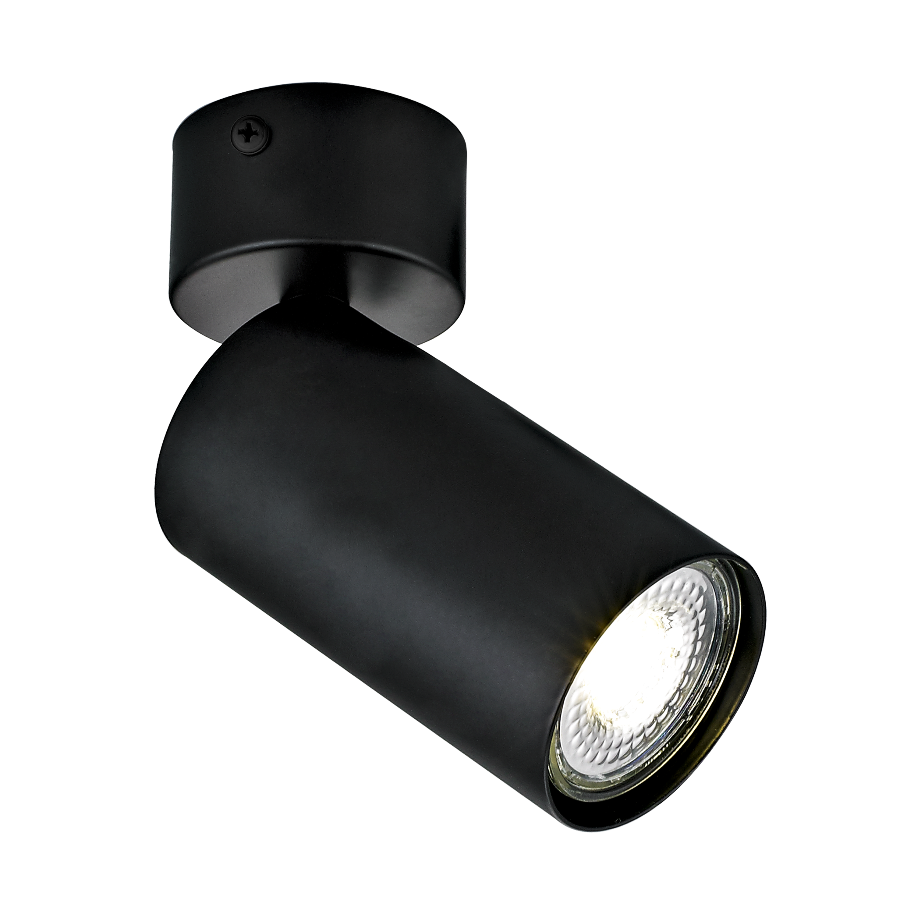 Oprawa natynkowa Ubla czarna 5.5 cm GU10 Inspire - Leroy Merlin