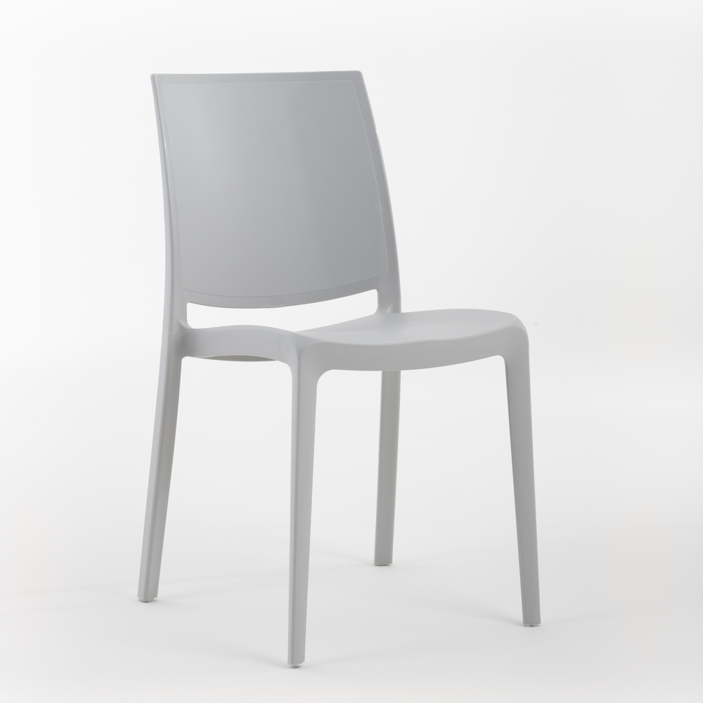 Sedia da giardino in polipropilene London Matt NEW GARDEN grigio, set ...