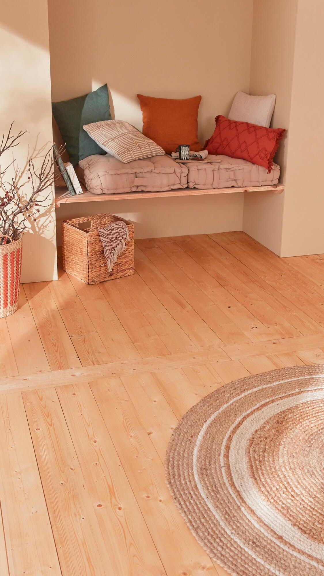 Sol bois massif sapin L.205 x l.14 cm, Ep.20 mm | Leroy Merlin