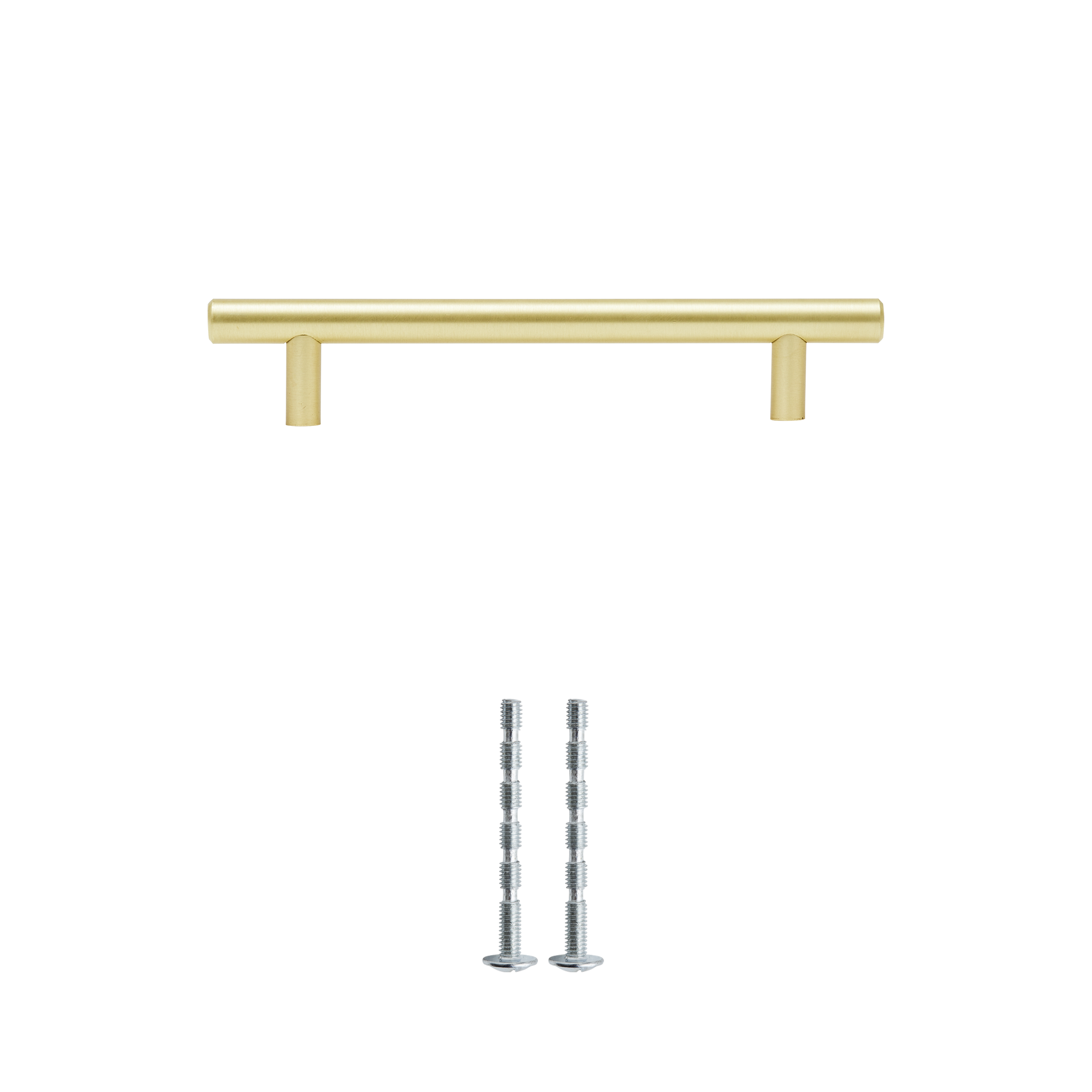 Tirador mueble INSPIRE amarillo / dorado distancia entre eje 128 mm ...