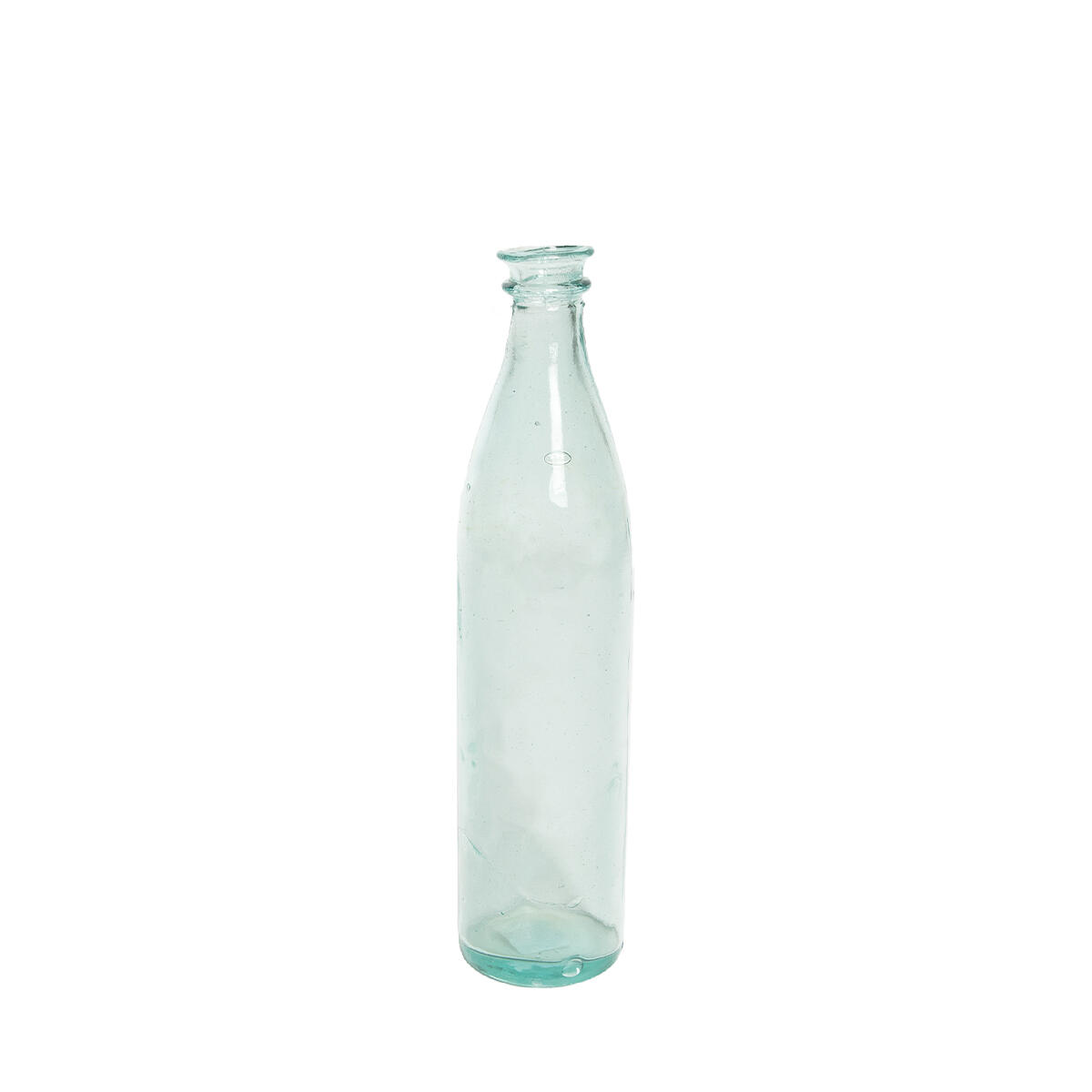 Vase en verre bouteille Colson, bleu 9x39 cm | Leroy Merlin