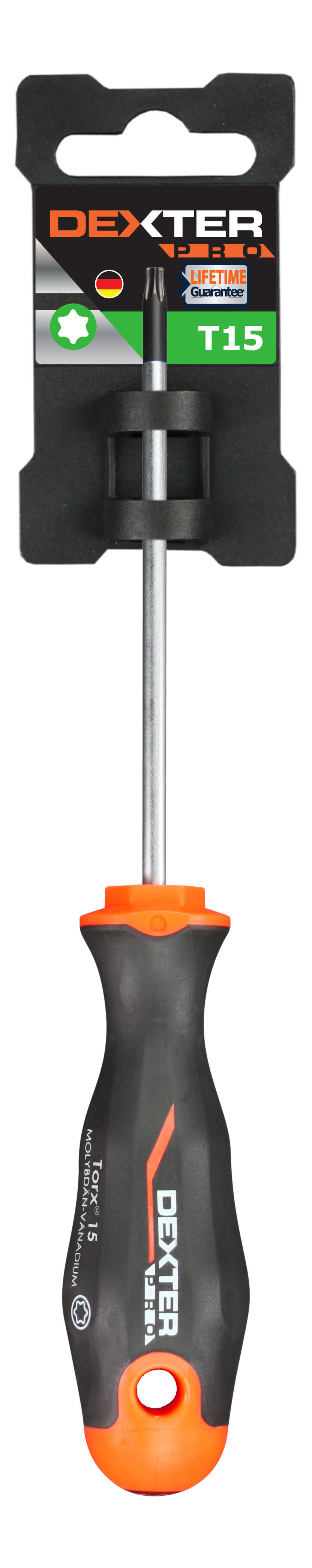 Destornillador torx DEXTER PRO t15 x L 100 MM | Leroy Merlin