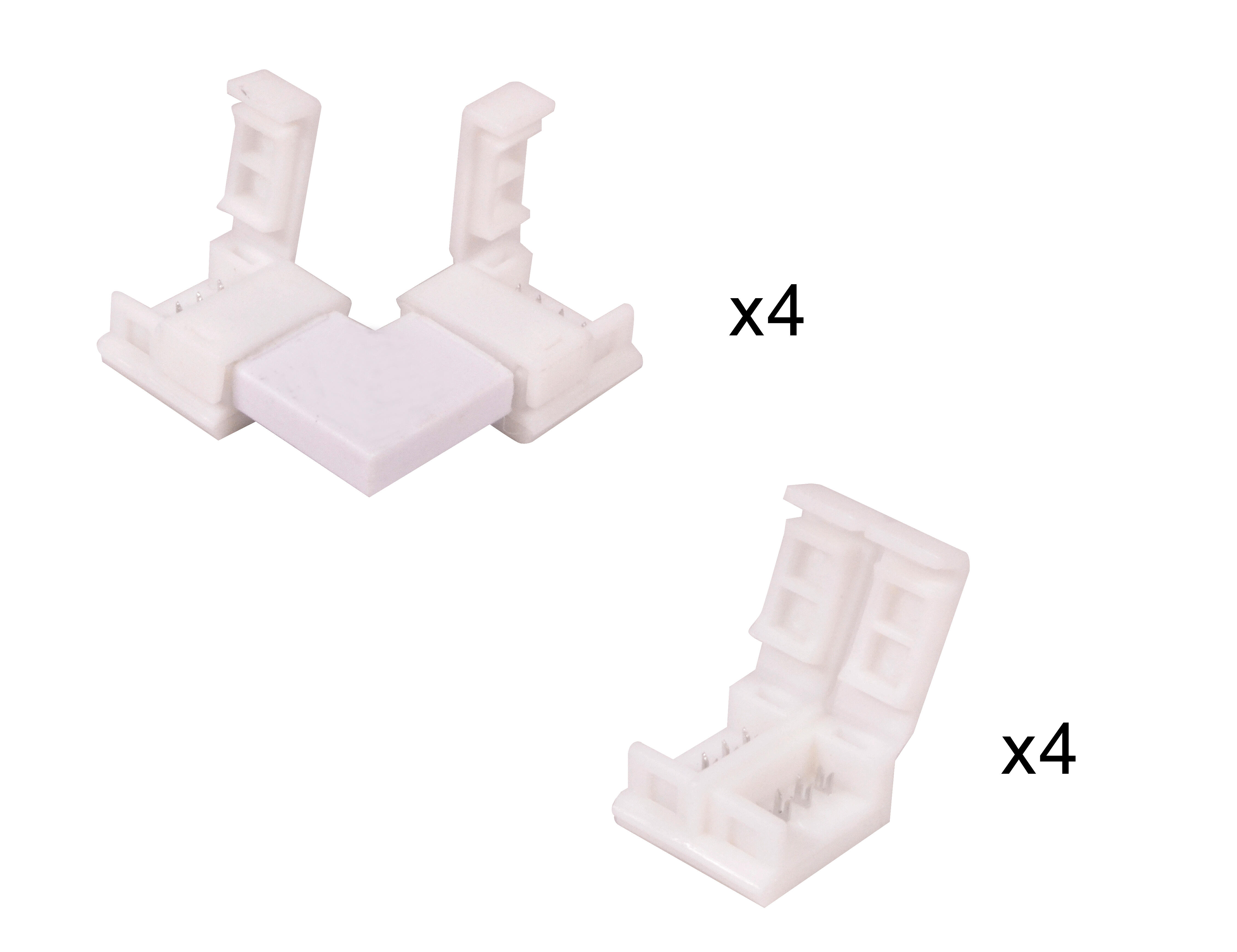 Kit de 8 connecteurs pour ruban LED Ledflexi INSPIRE | Leroy Merlin