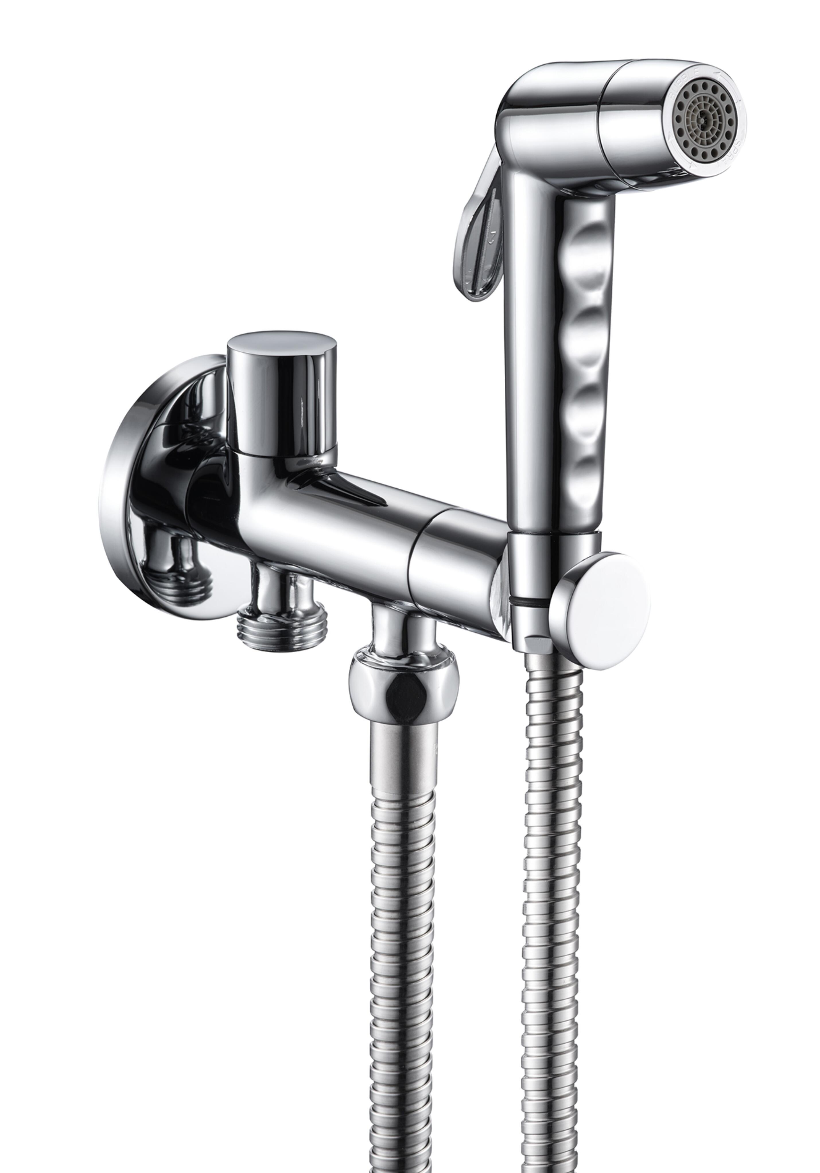 Ducha inodoro EDOUARD ROUSSEAU Conj. Ducheta 2 Jets C/Soporte Integrado ...