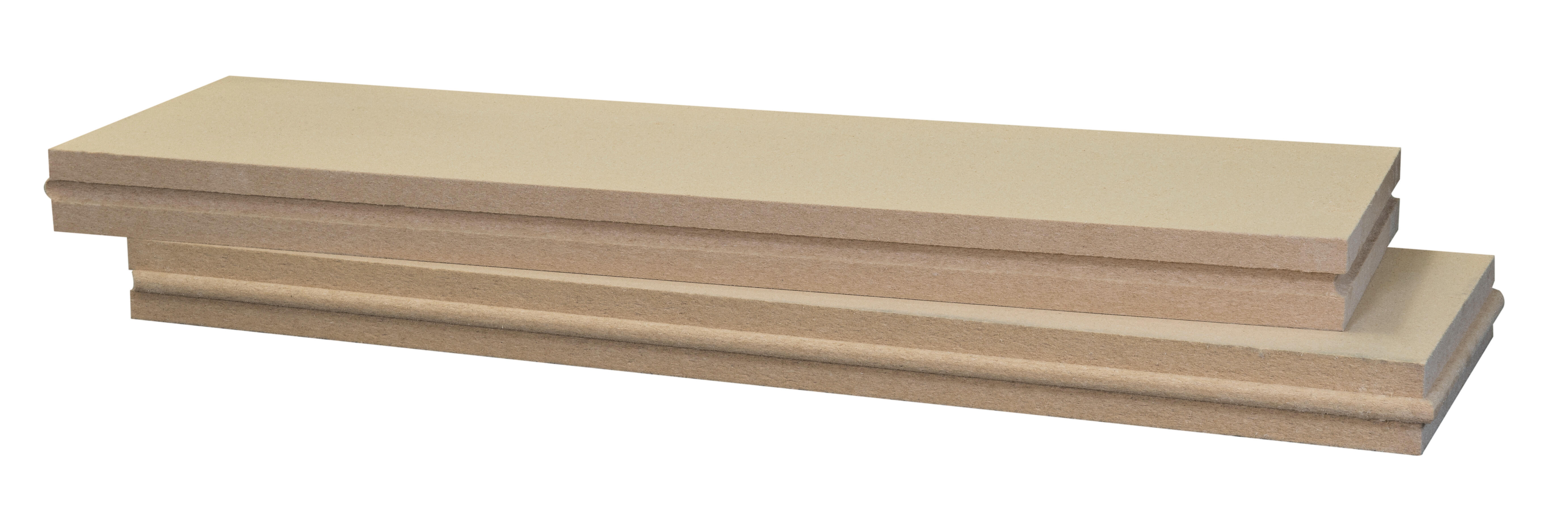 Panneau isolant fibre de bois ISOVER Multisol 140, Ep.100mm, 1.872x0 ...