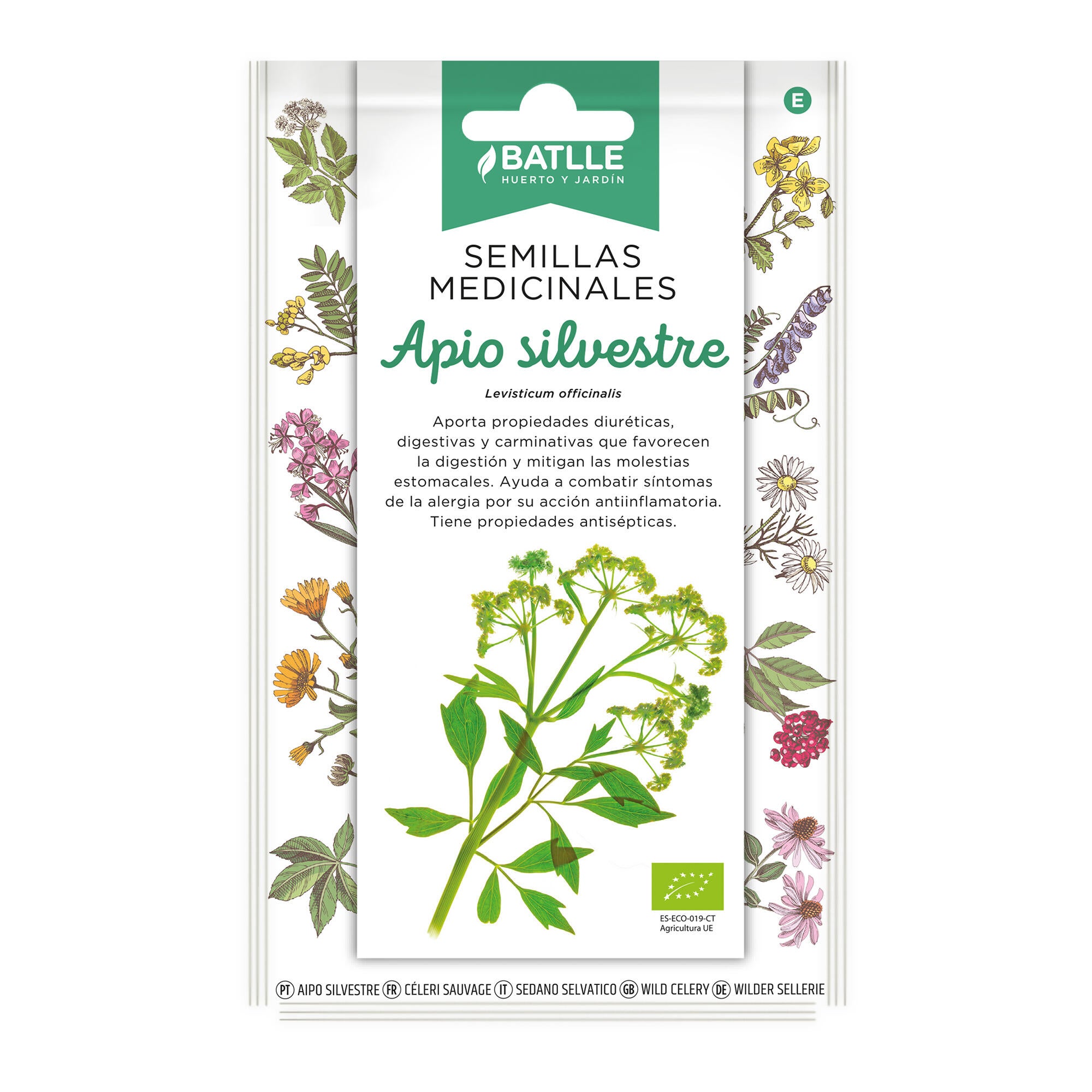Semilla de apio silvestre medicinal Eco SEMILLAS BATLLE | Leroy Merlin