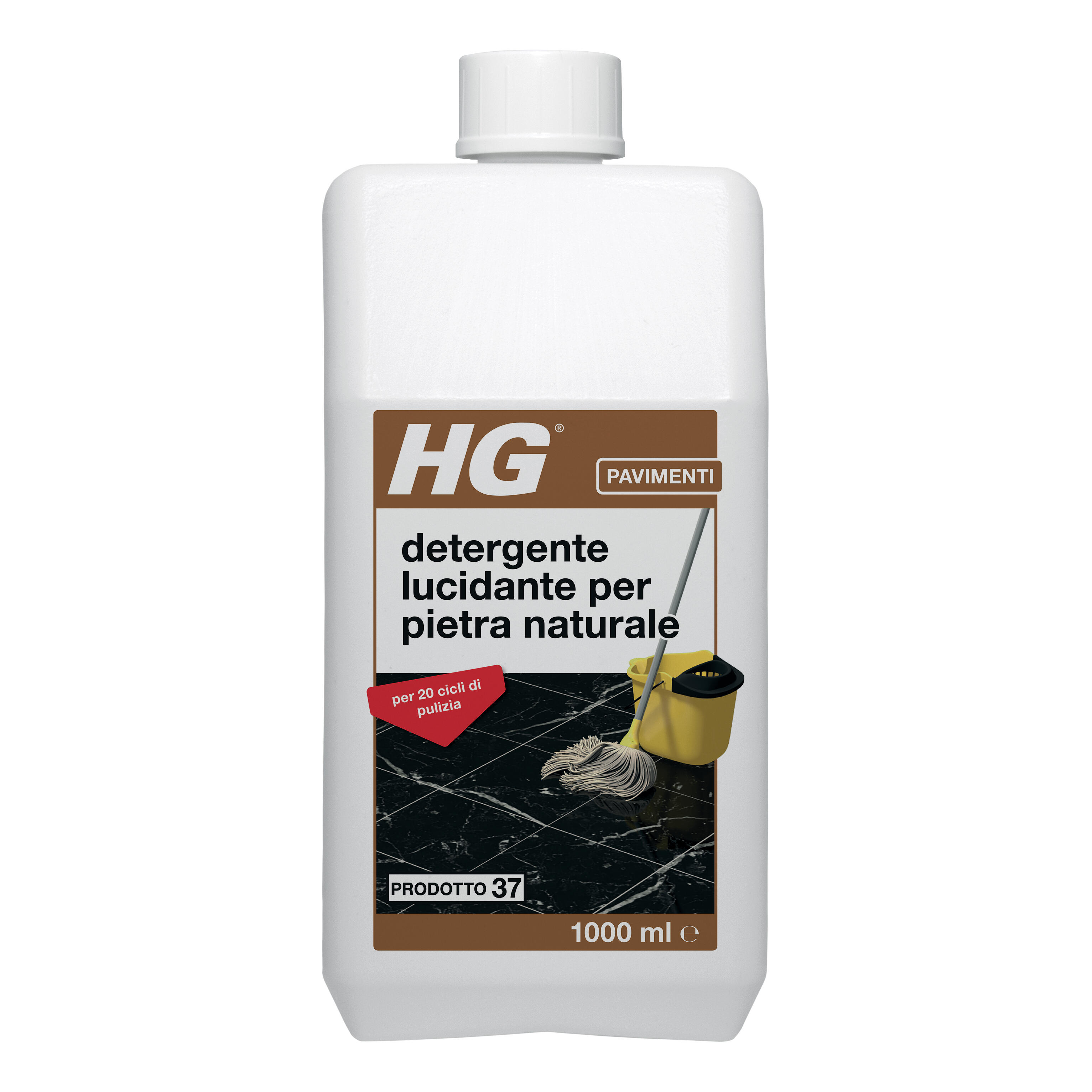 Detergente HG pulitore lucidante per pietra naturale 1 L | Leroy Merlin