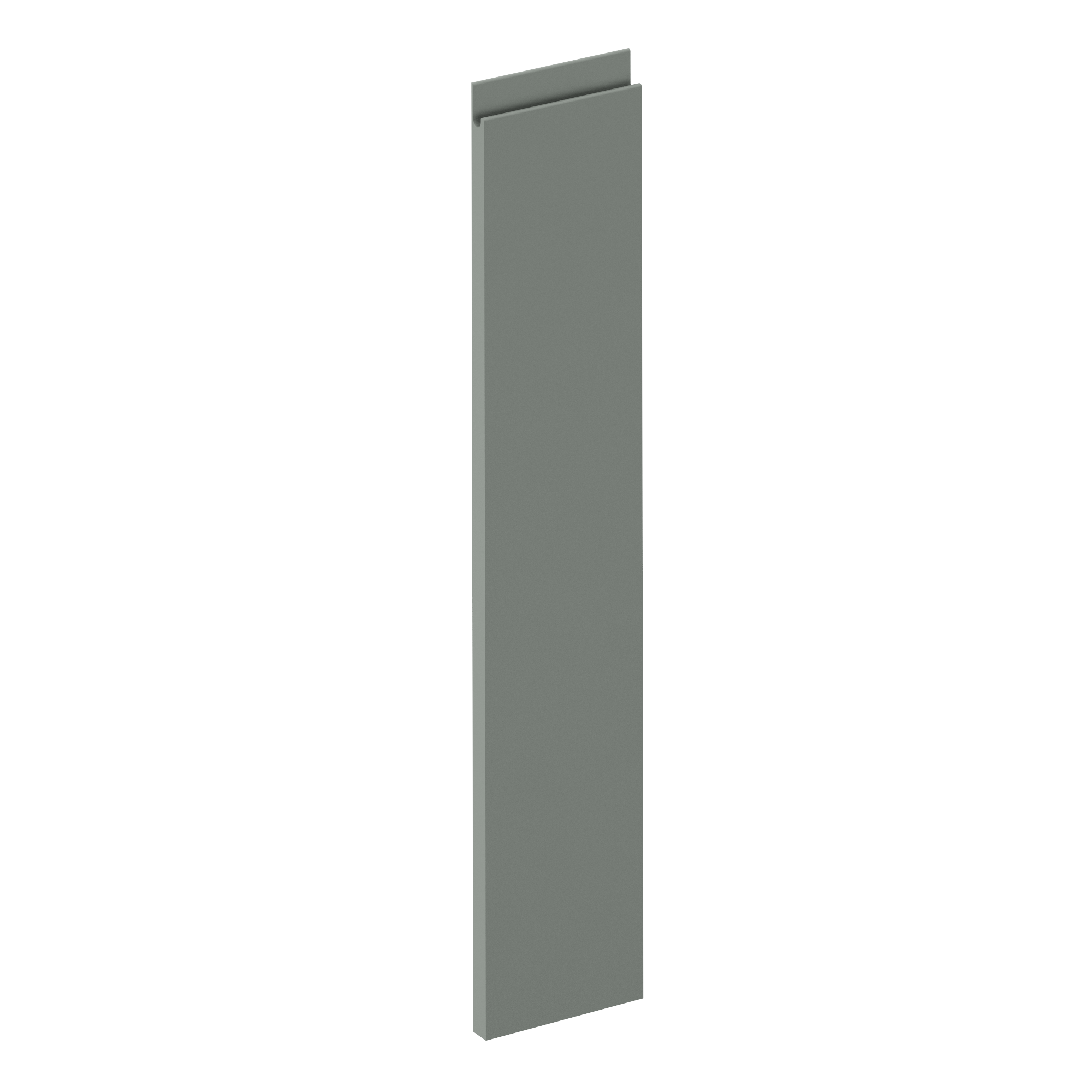 Porte de cuisine Tokyo gris vert mat H.76.5 x l.14.7 cm | Leroy Merlin