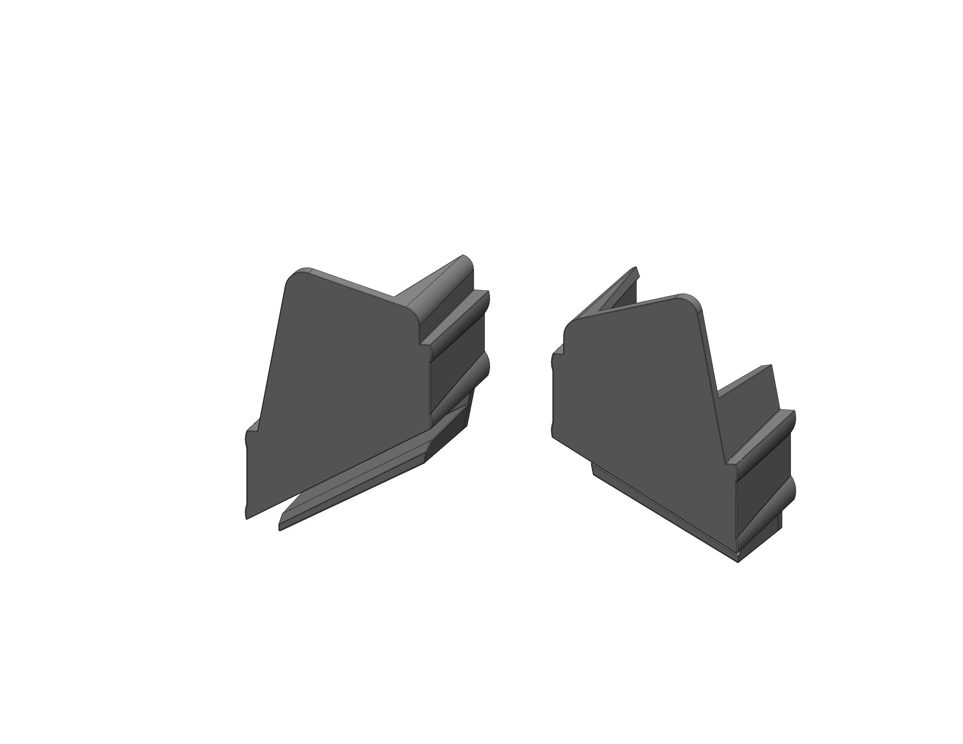 Lot de 12 entretoises CLOSIUM pour pose persiennée Gris | Leroy Merlin