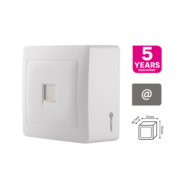 Toma rj45: Conexión estable y fácil instalación