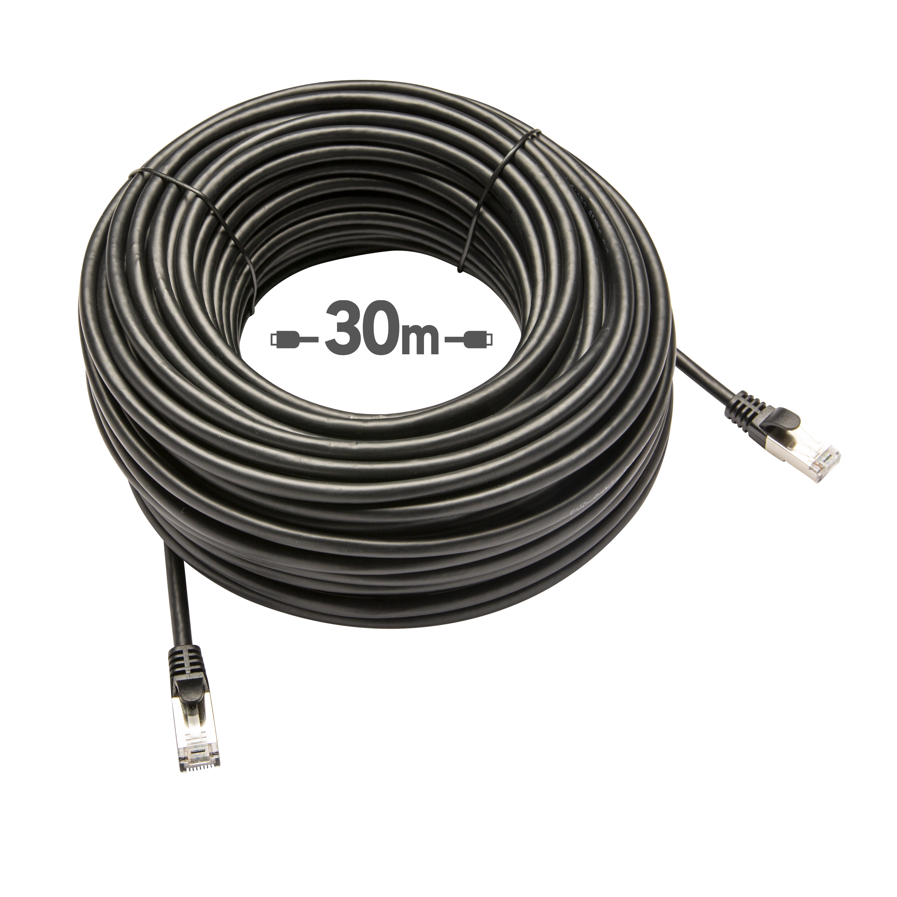 Cable internet rj45 cat-6 30m lexman | Leroy Merlin