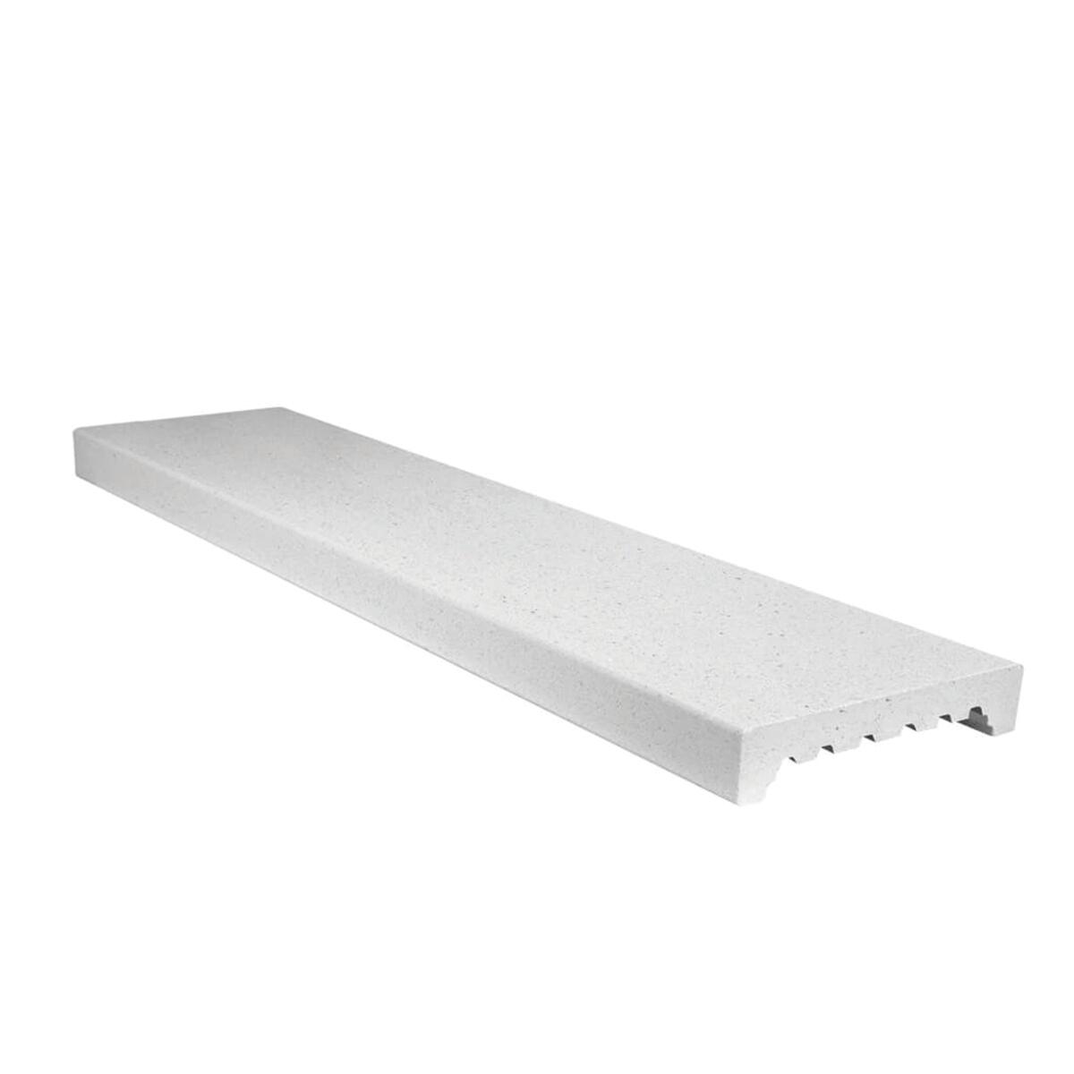 Couvre mur plat 100x25 blanc | Leroy Merlin