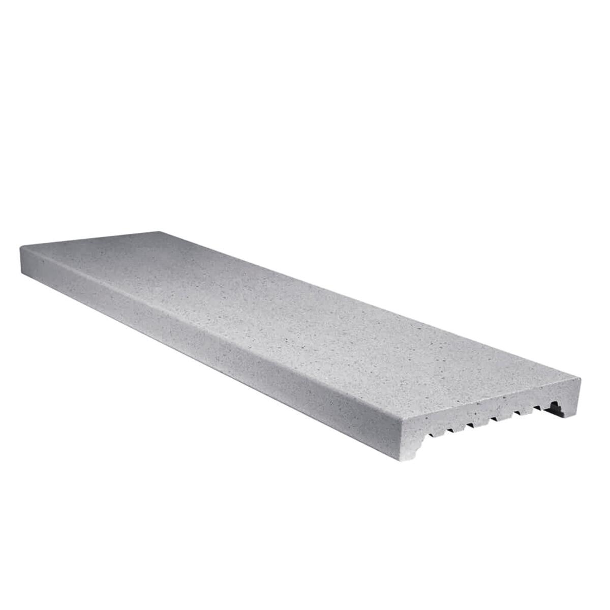 Couvre mur plat granit gris, 100x30x5cm | Leroy Merlin