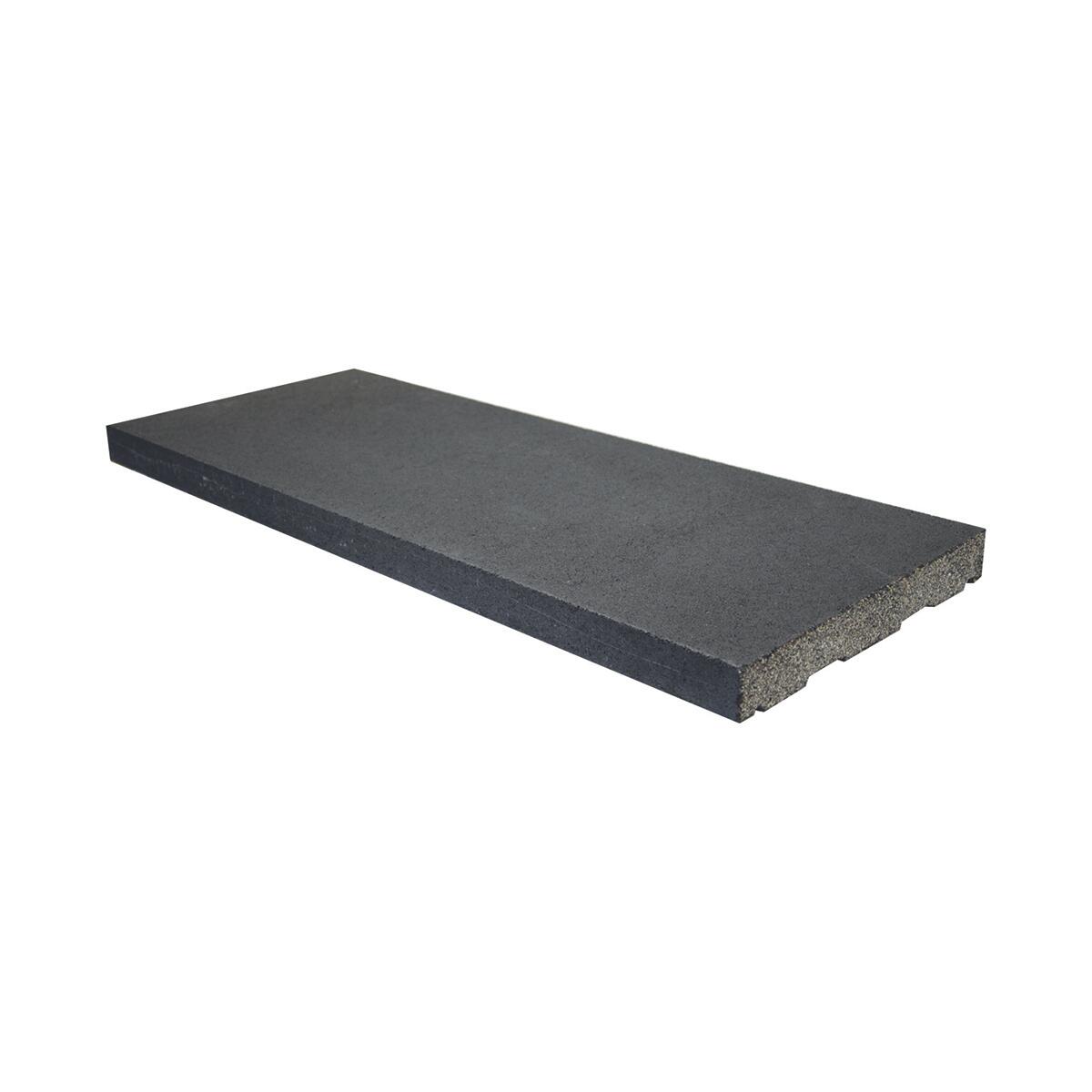 Couvre mur plat 75x28 noir | Leroy Merlin