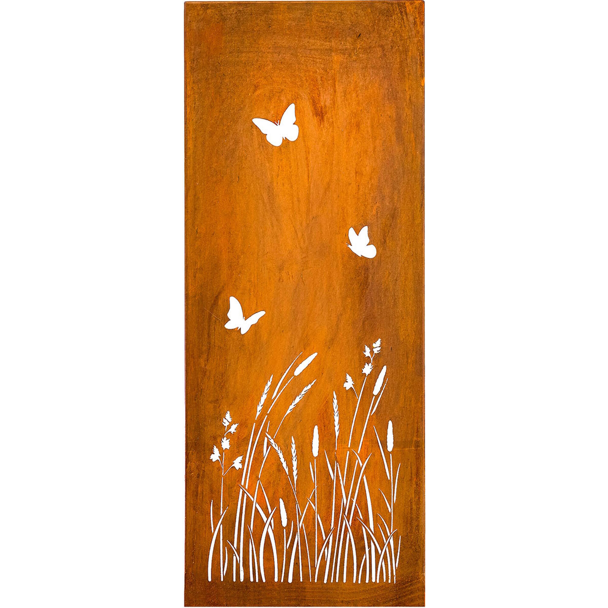 Panel de metal LAKA CORTEN 98x39x2,5 cm | Leroy Merlin