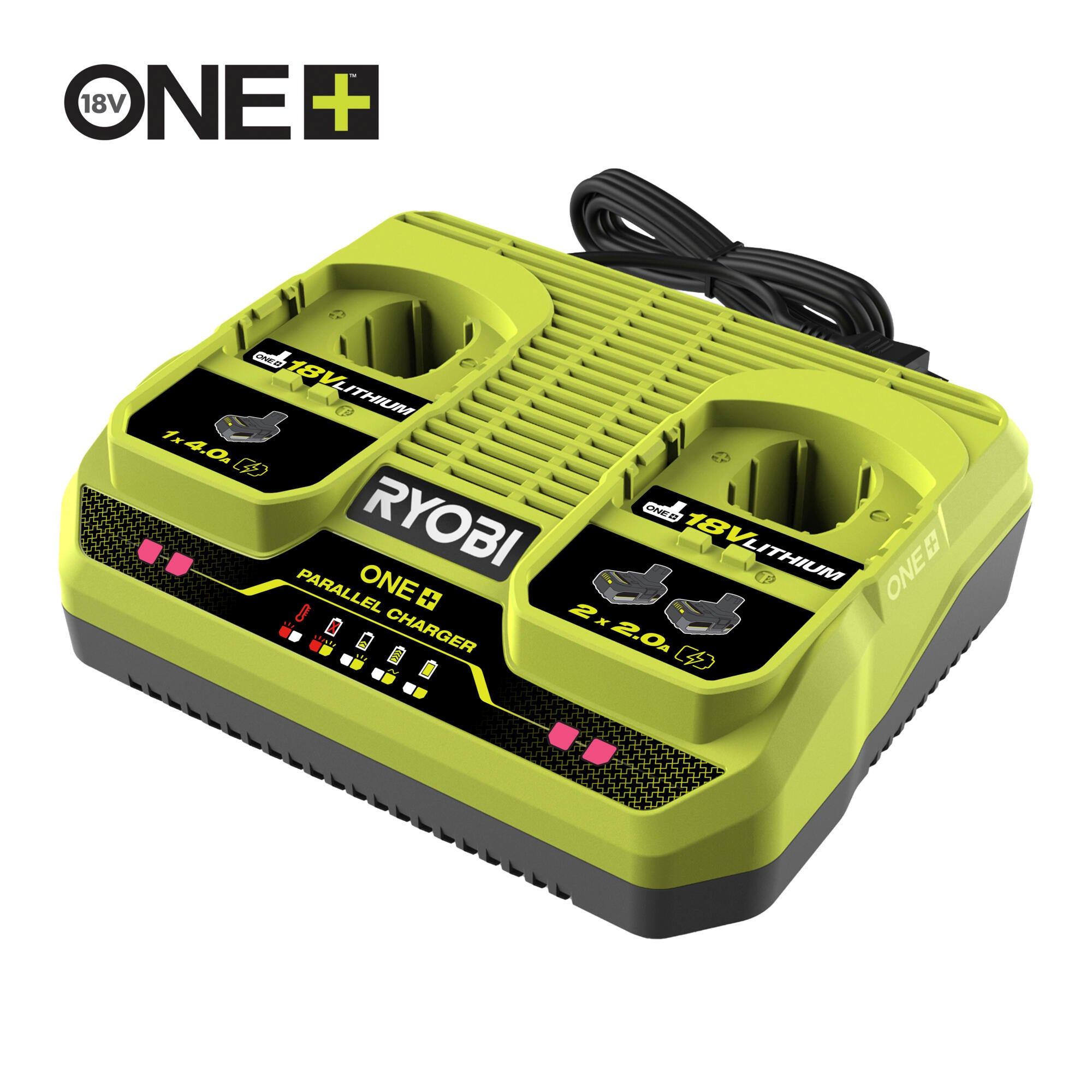 Chargeur Ryobi 18v