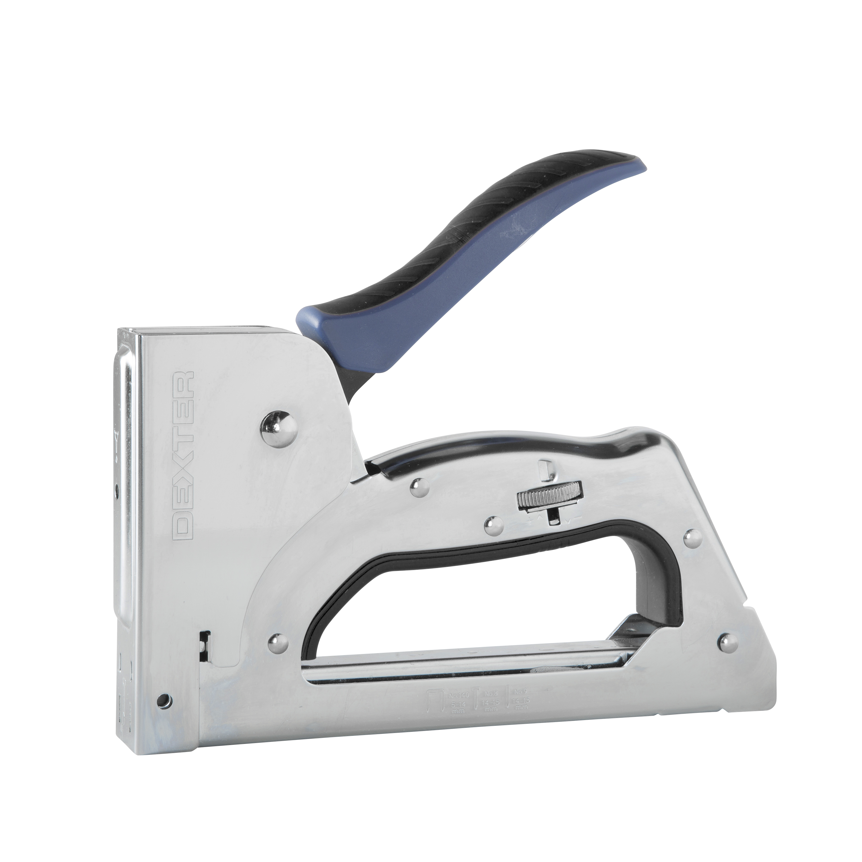 Agrafeuse manuelle chromée DEXTER 3 en 1 | Leroy Merlin