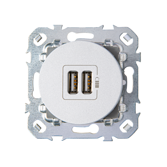 Prise double usb au meilleur prix | Leroy Merlin