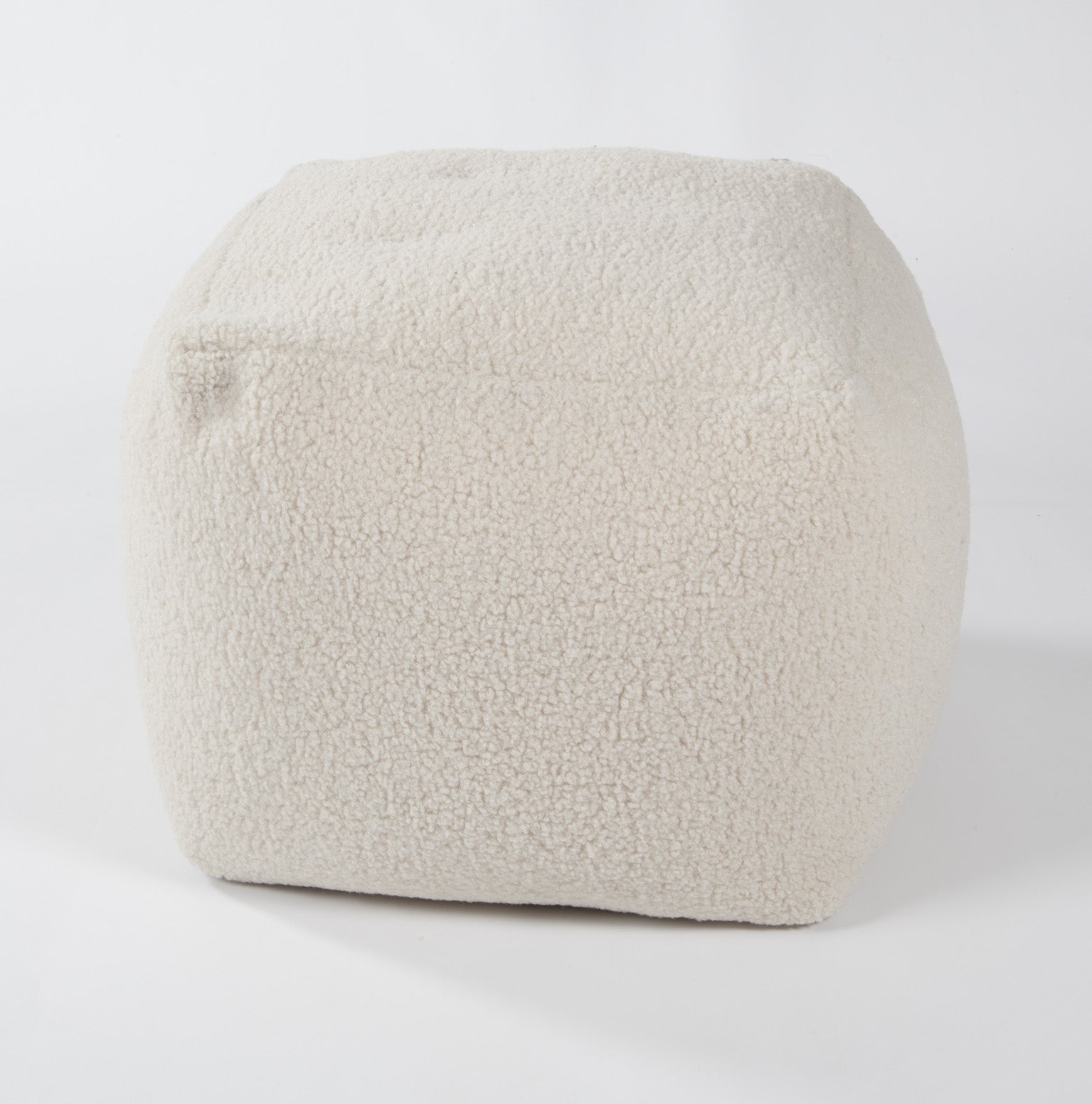 Pouf de sol Malo, beige l.40 x H.40 cm | Leroy Merlin