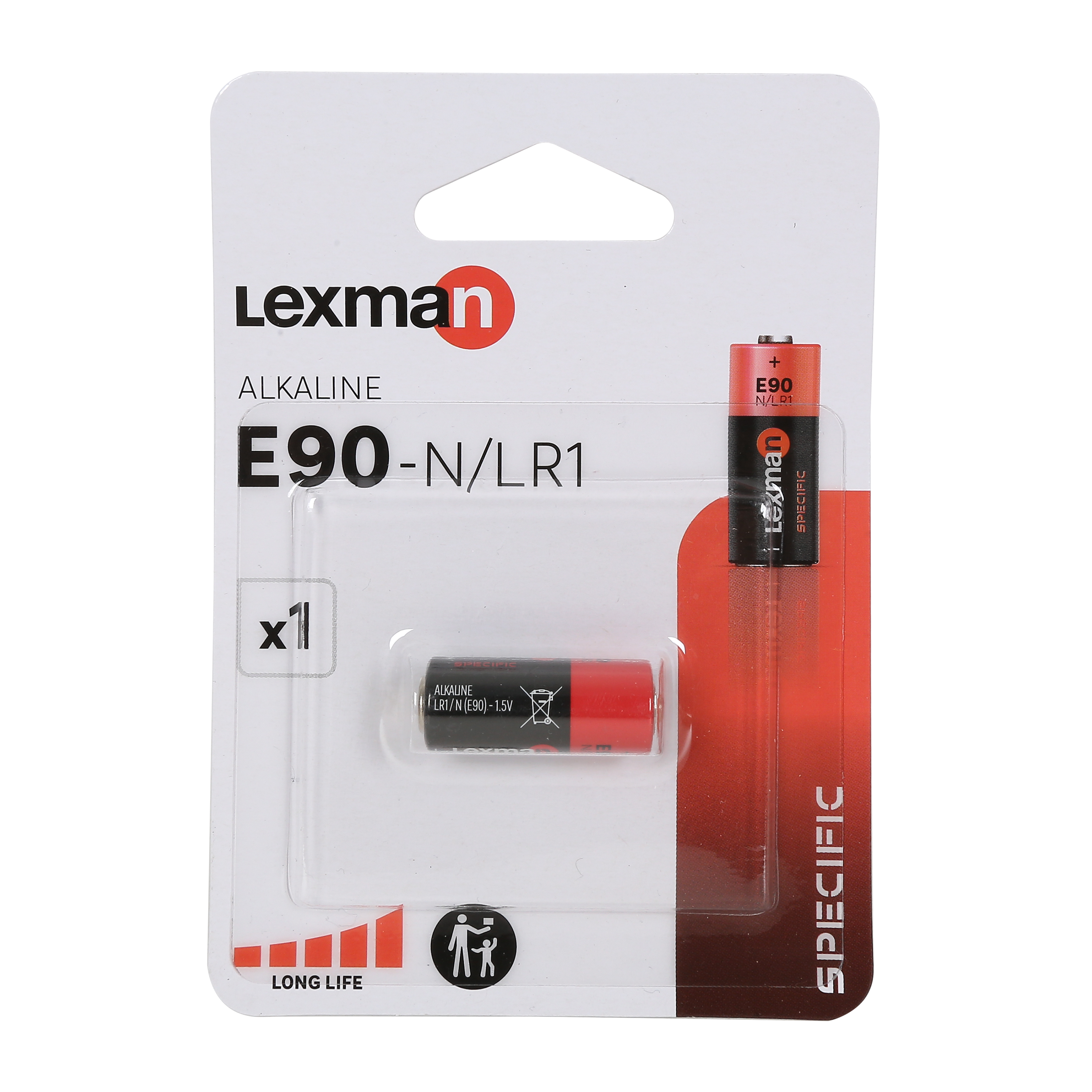 Pile alcaline e90, 1.5 V, LEXMAN | Leroy Merlin