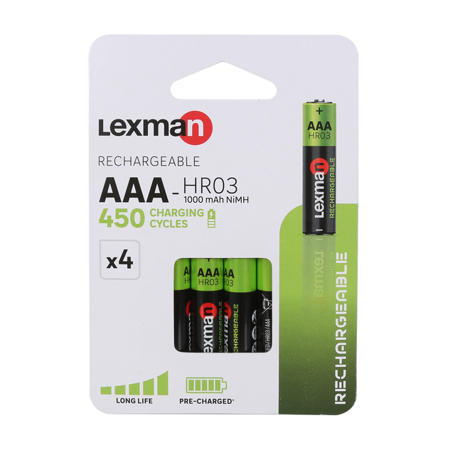 Aaa pile rechargeable au meilleur prix | Leroy Merlin