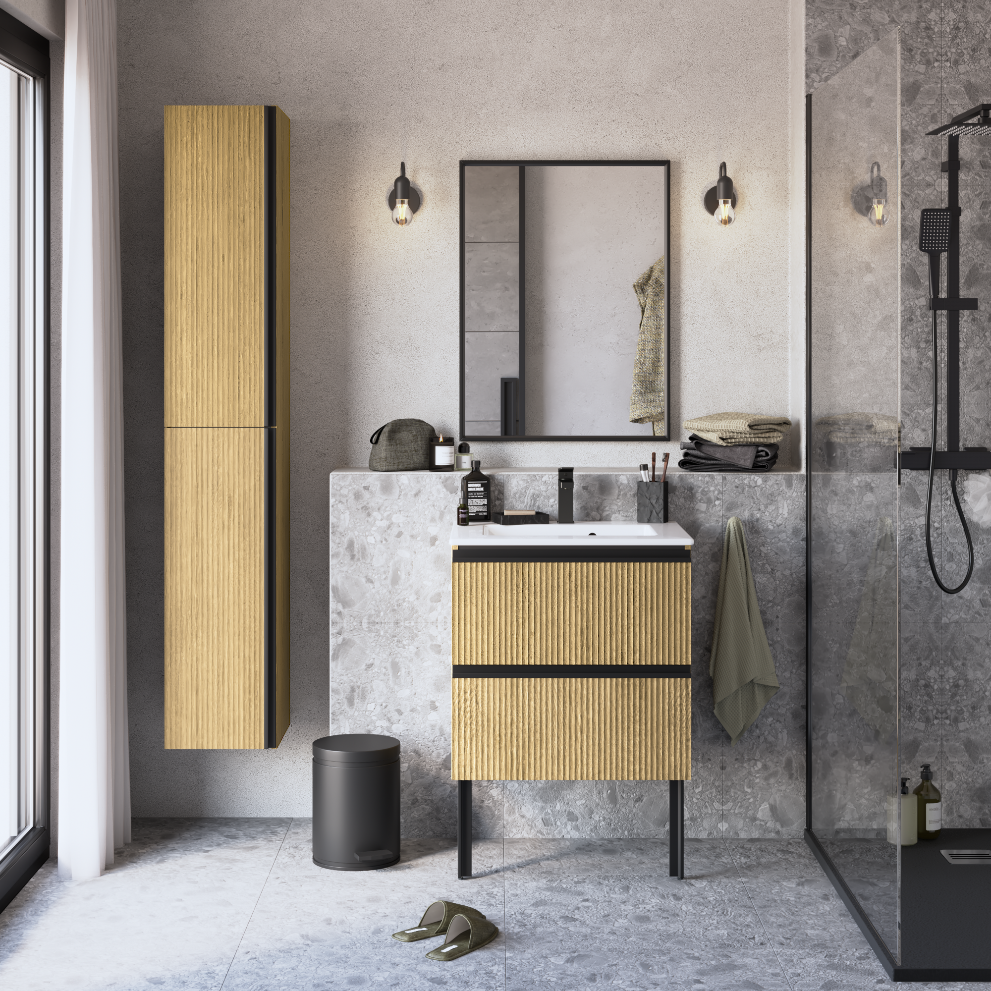 Słupek łazienkowy Studio Sensea - Leroy Merlin